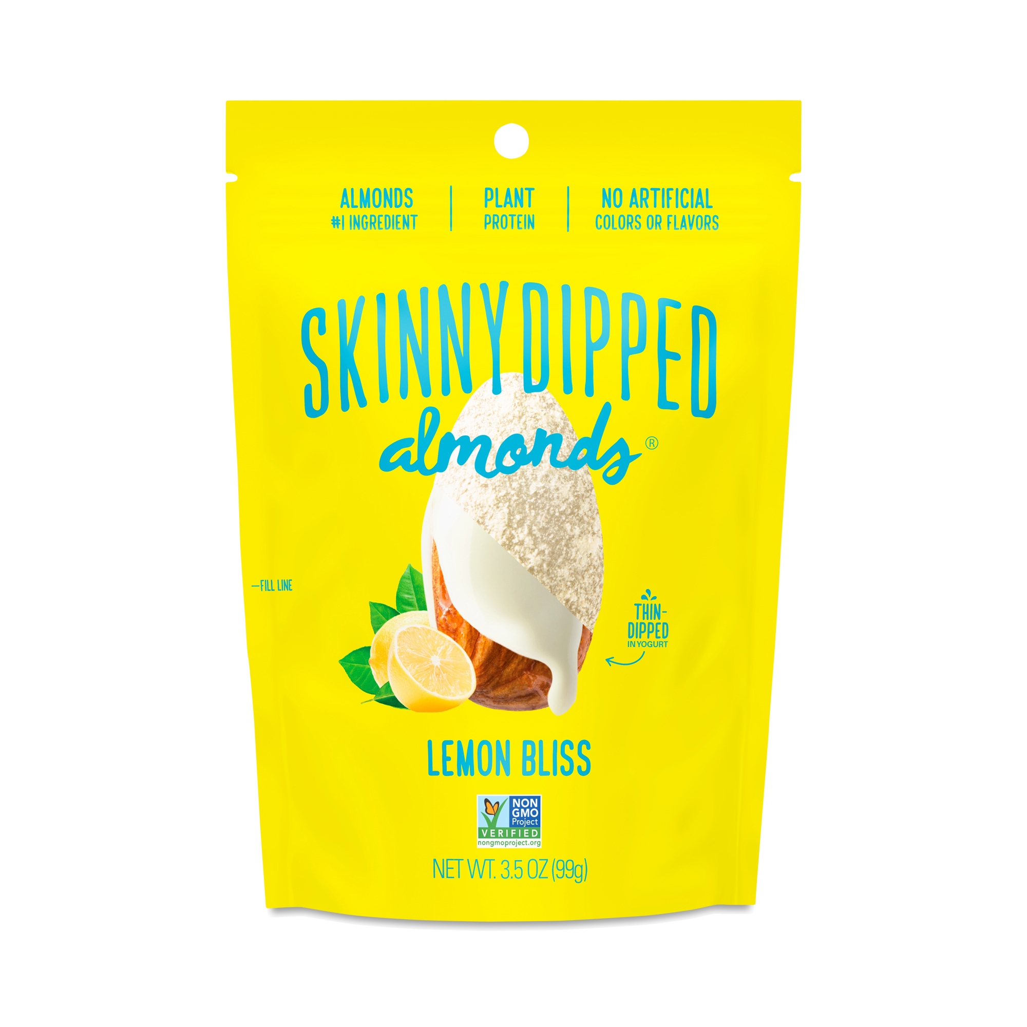 Skinnydipped Almonds Lemon Bliss