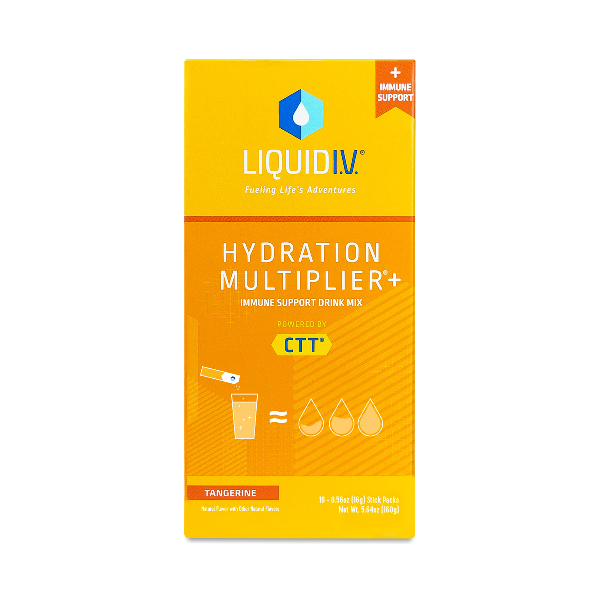 Liquid Iv Hydration Multiplier+ Tangerine Immune Support Drink Mix ... Liquid Iv Hydration Multiplier+ Tangerine Immune Support Drink Mix ...