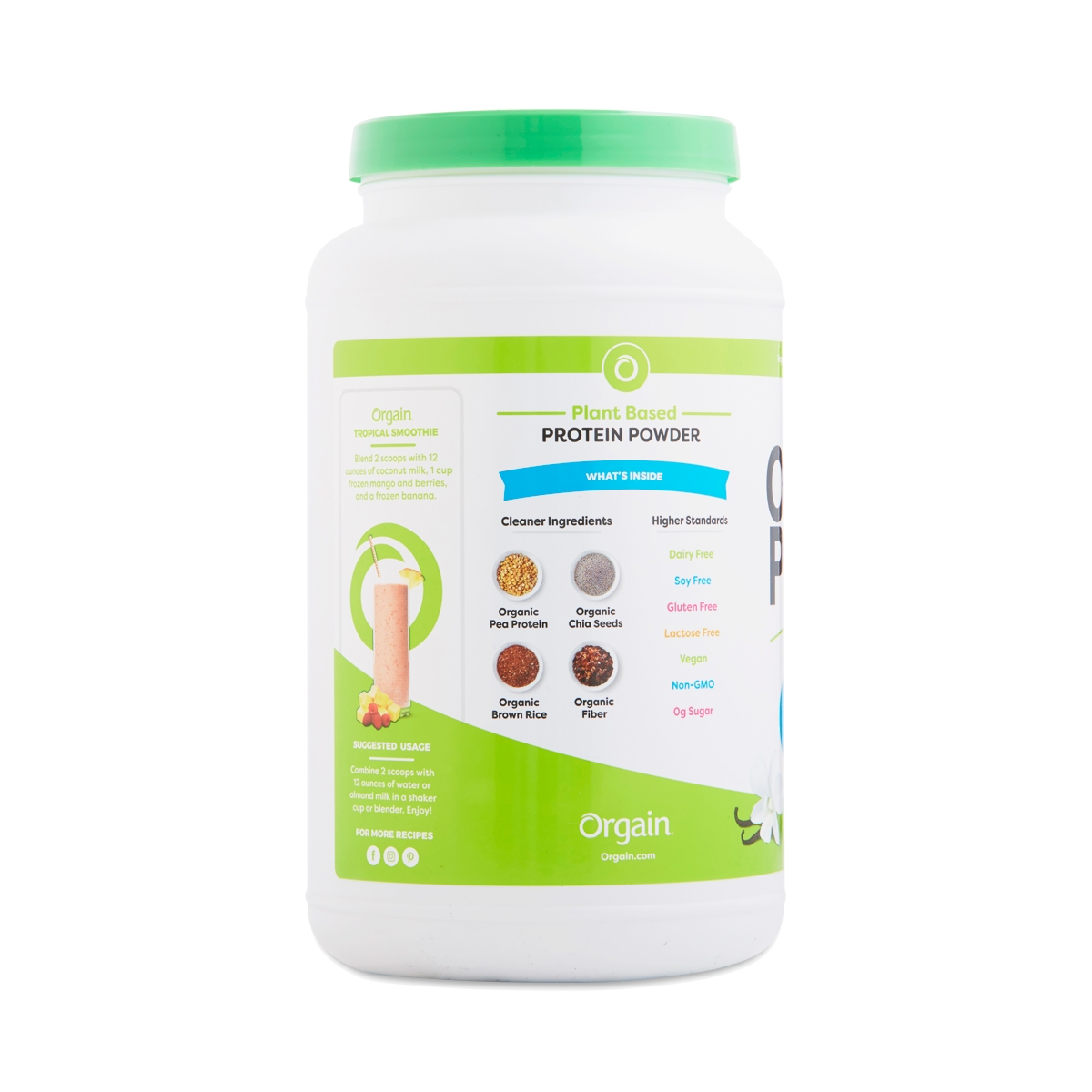 Organic Protein Powder, Vanilla by Orgain - Thrive Market