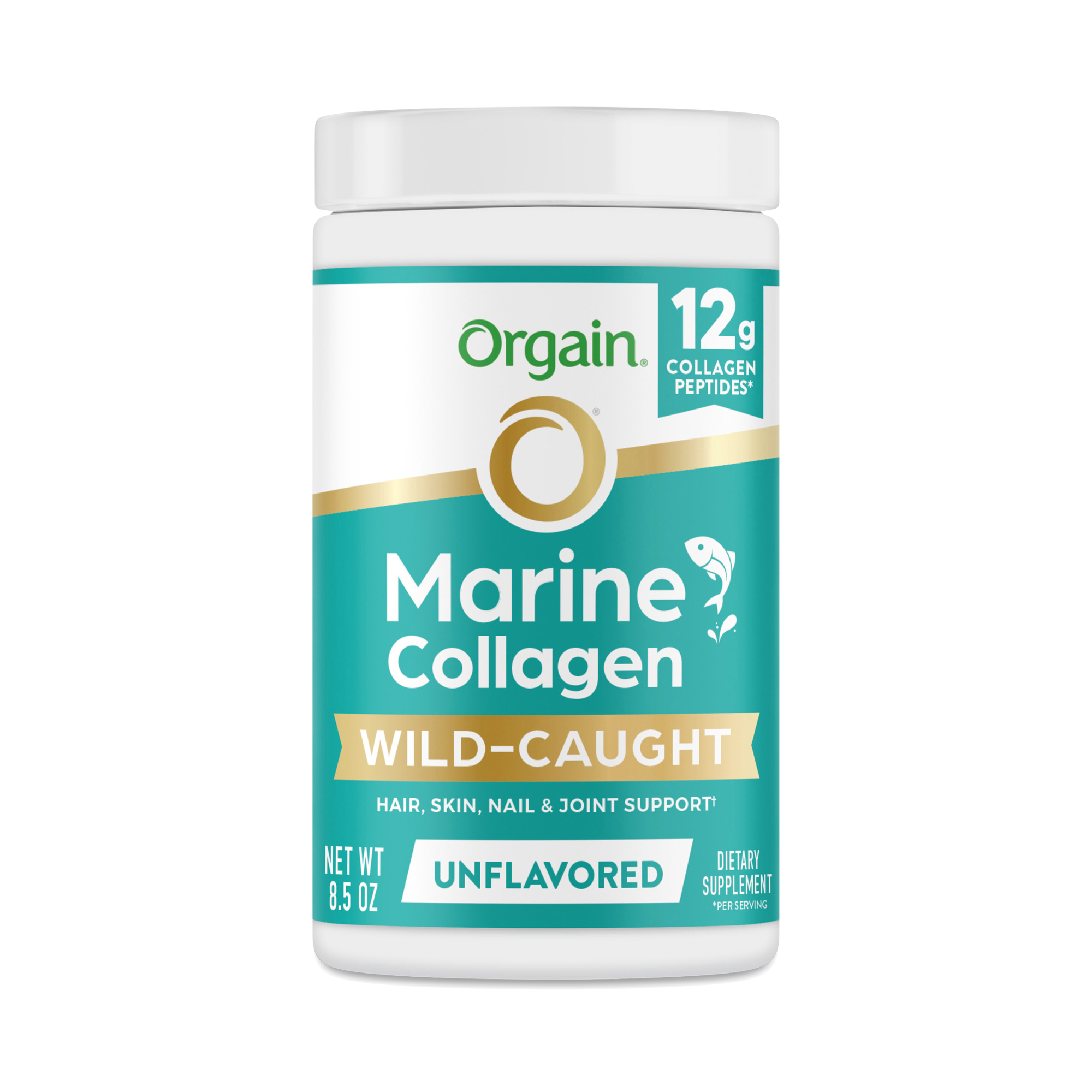 Orgain Wild Caught Marine Collagen Unflavored Thrive Market