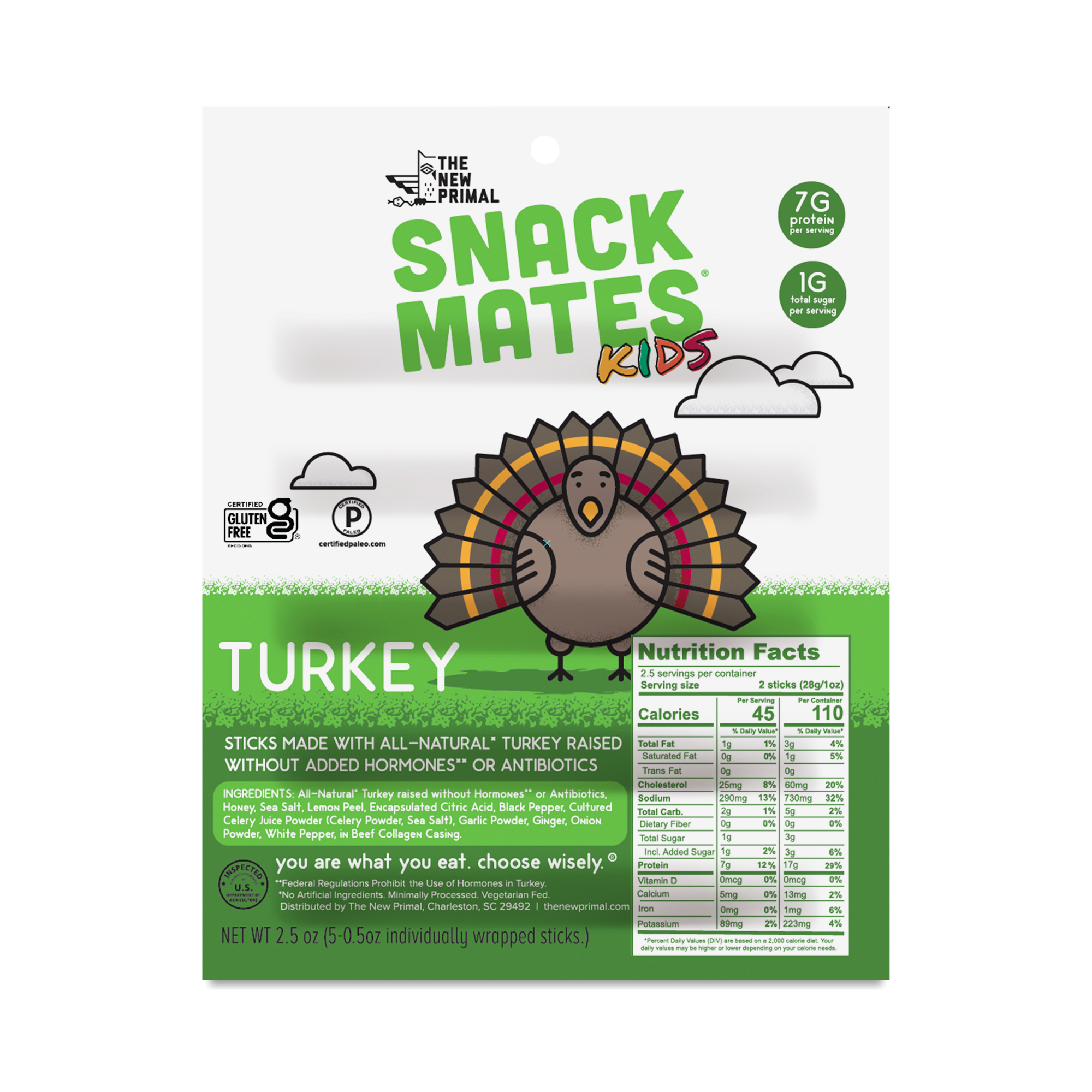 Turkey Snack Mates by The New Primal | Thrive Market