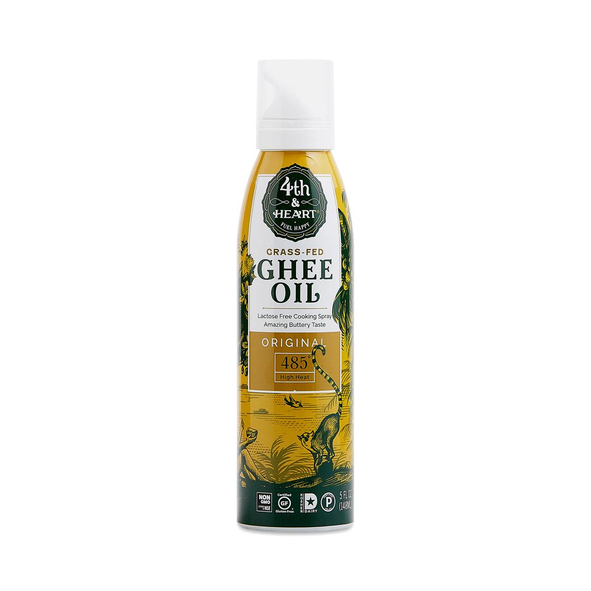 Fourth And Heart Original Ghee Oil Blend Spray High Heat Thrive Market