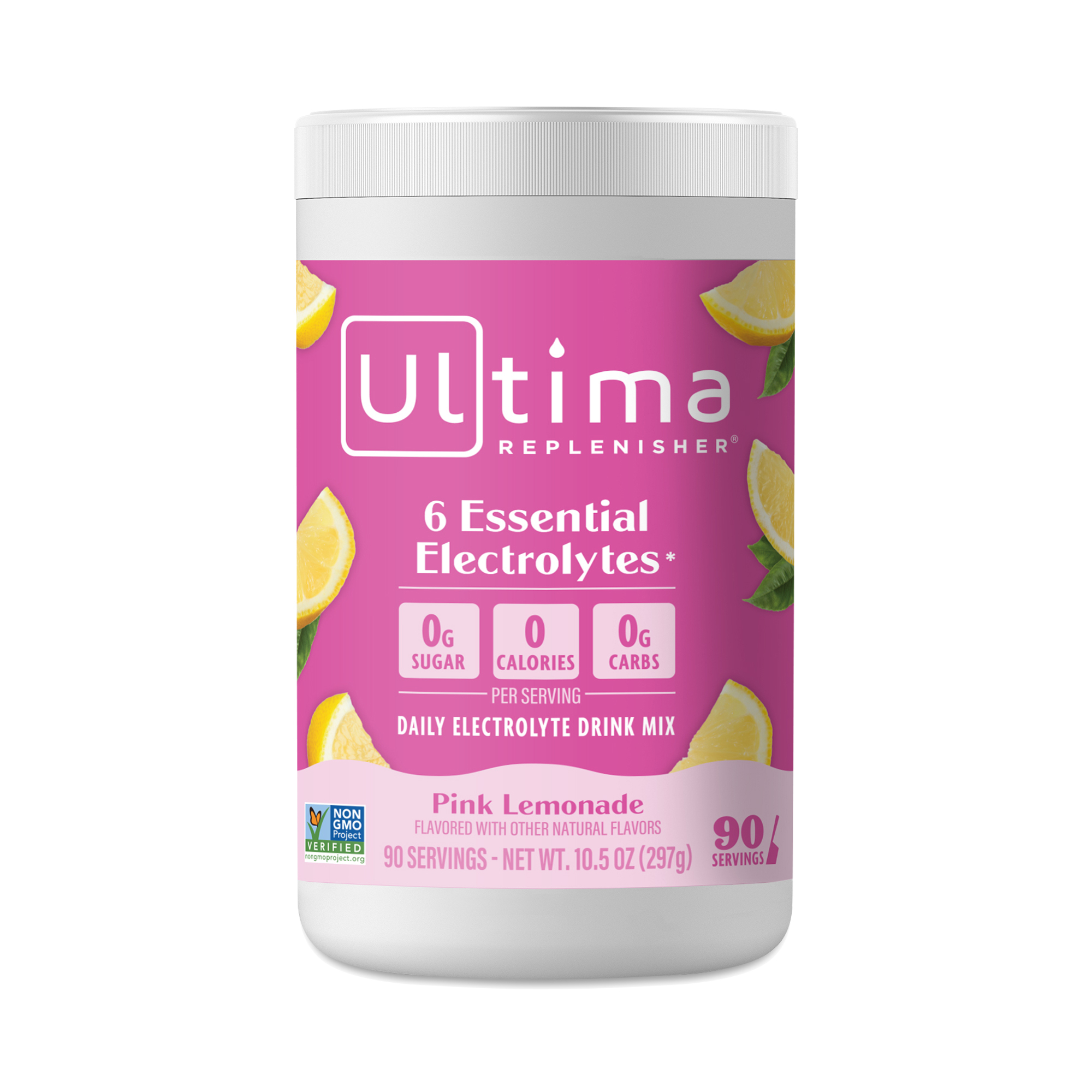 Ultima Replenisher Electrolyte Powder, Pink Lemonade | Thrive Market