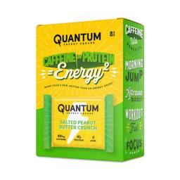 Quantum Energy Squares Caffeine & Protein Bars, Best Seller Variety ...