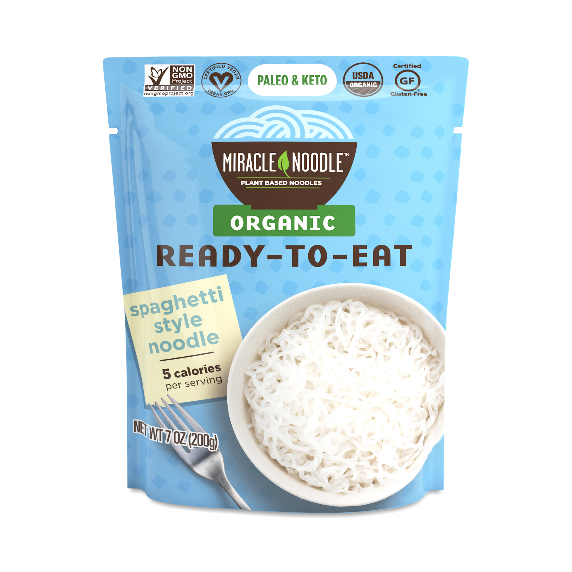 Miracle Noodle Organic Ready-to-eat Spaghetti Style Noodle