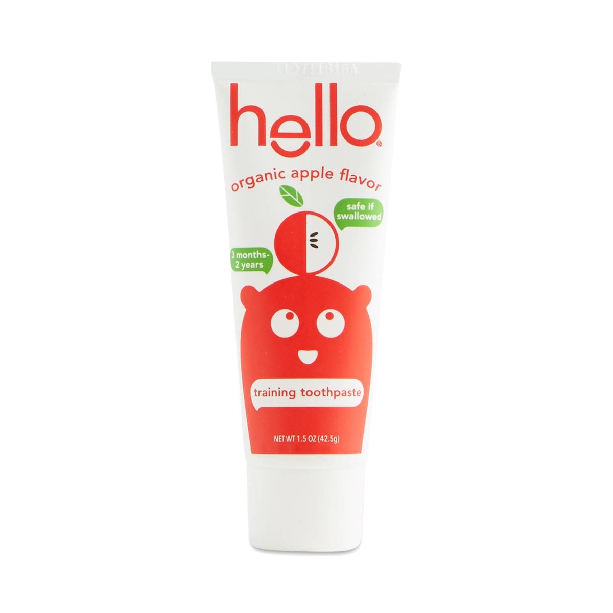 Organic Apple Toddler Training Toothpaste by Hello - Thrive Market
