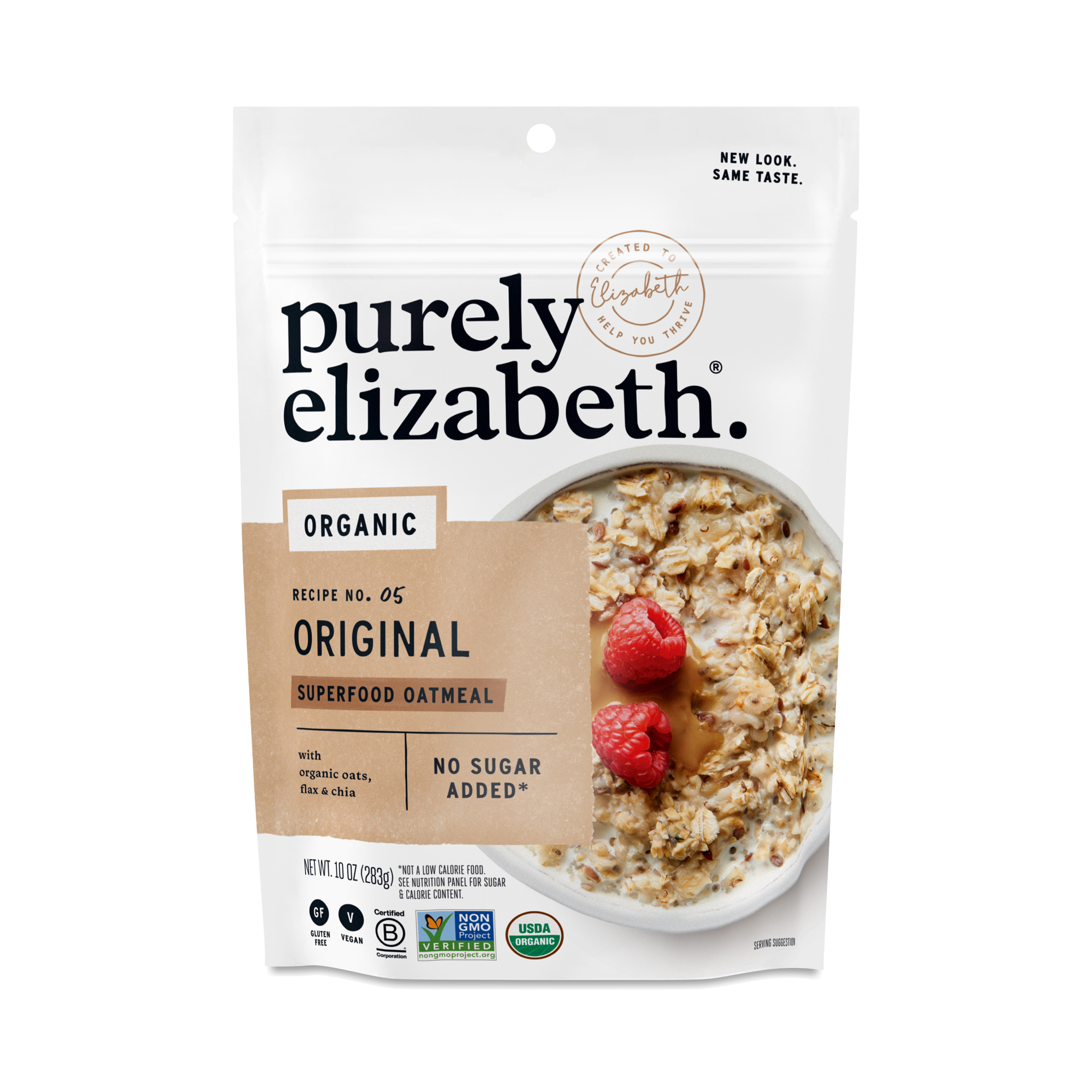 Purely Elizabeth Organic Superfood Oatmeal, Original | Thrive Market