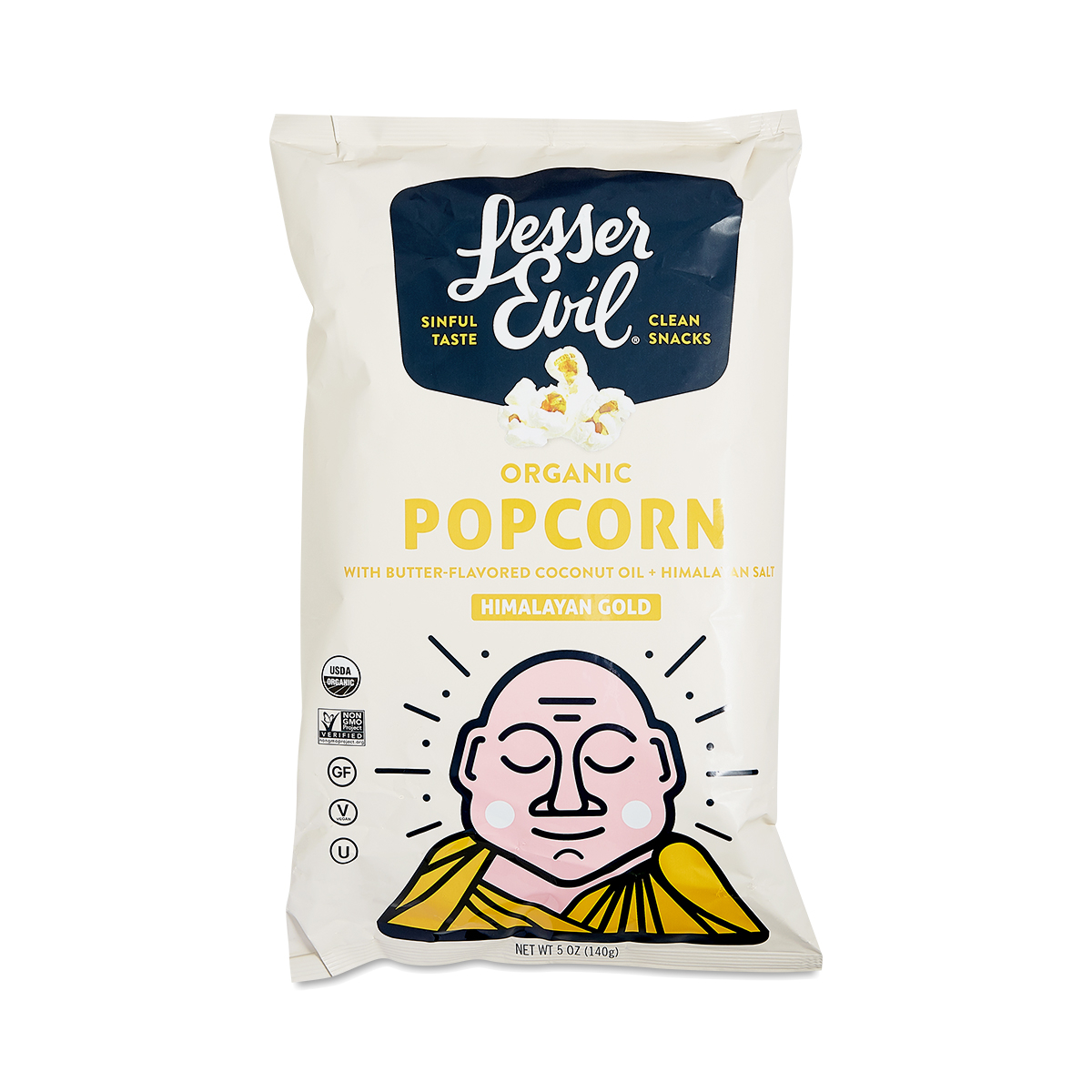 Organic Himalayan Gold Popcorn by Lesser Evil | Thrive Market
