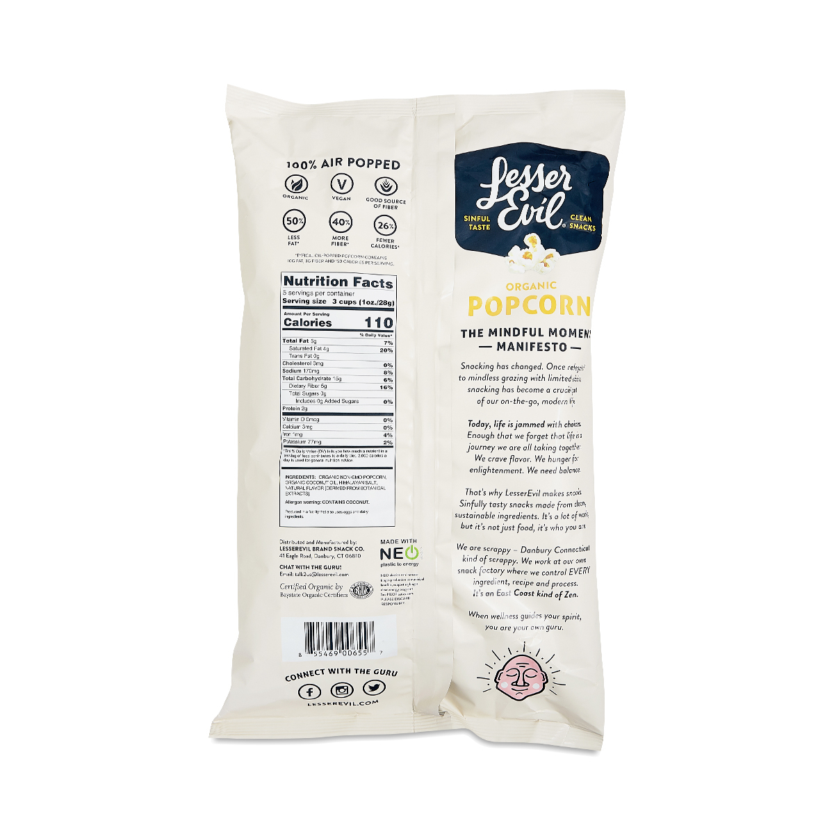 Organic Himalayan Gold Popcorn by Lesser Evil | Thrive Market