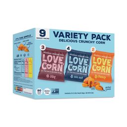 Love Corn Delicious Crunchy Corn, Variety Snack Pack | Thrive Market