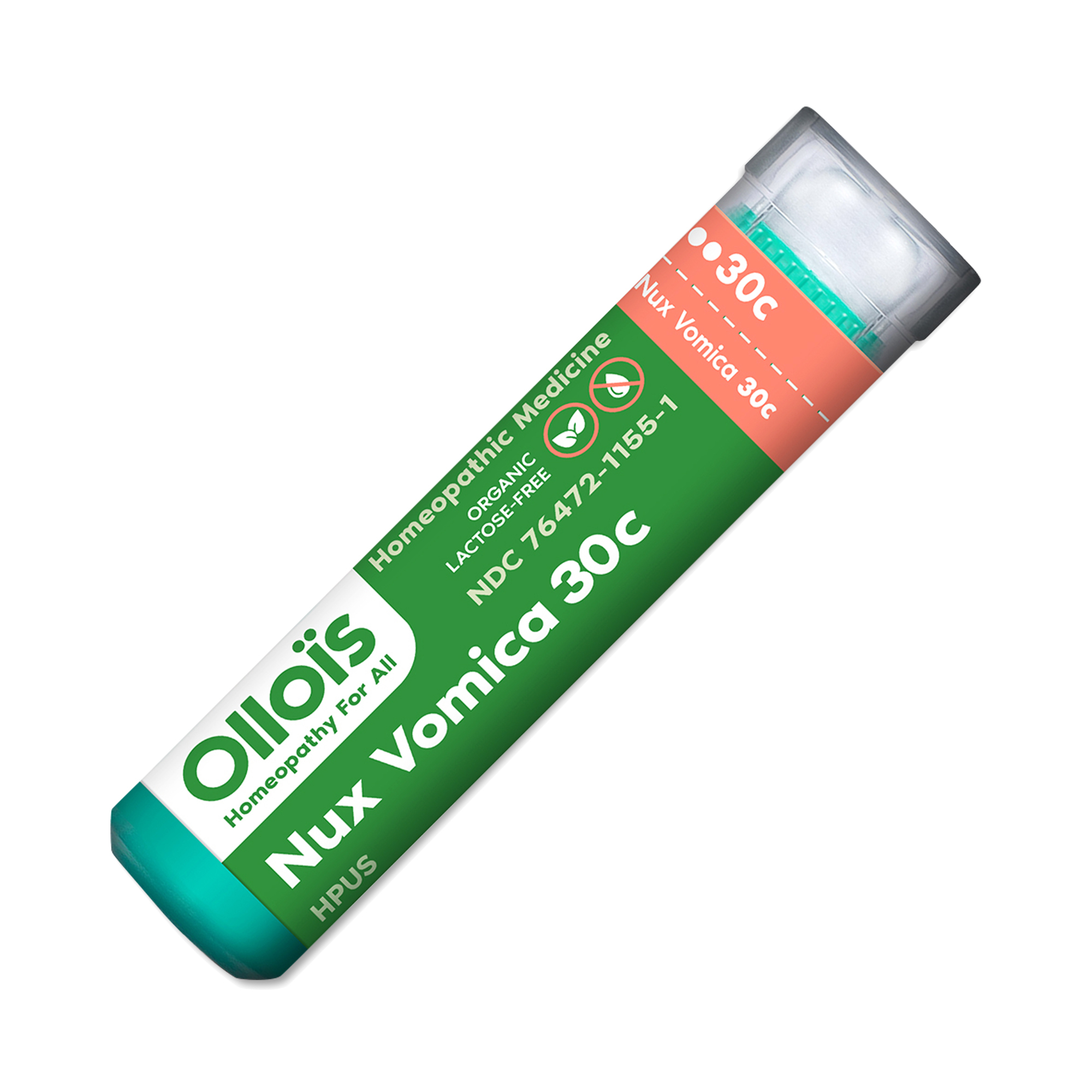 80 Pellets Nux Vomica - Indigestion & Nausea | Thrive Market