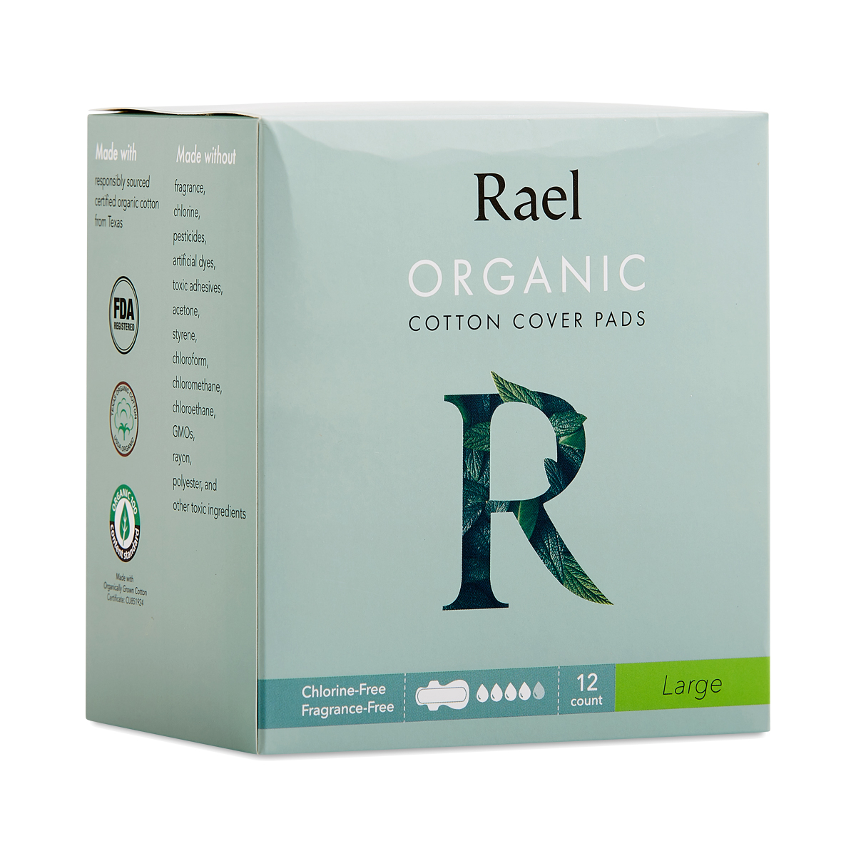 Rael Organic Pads, Large | Thrive Market