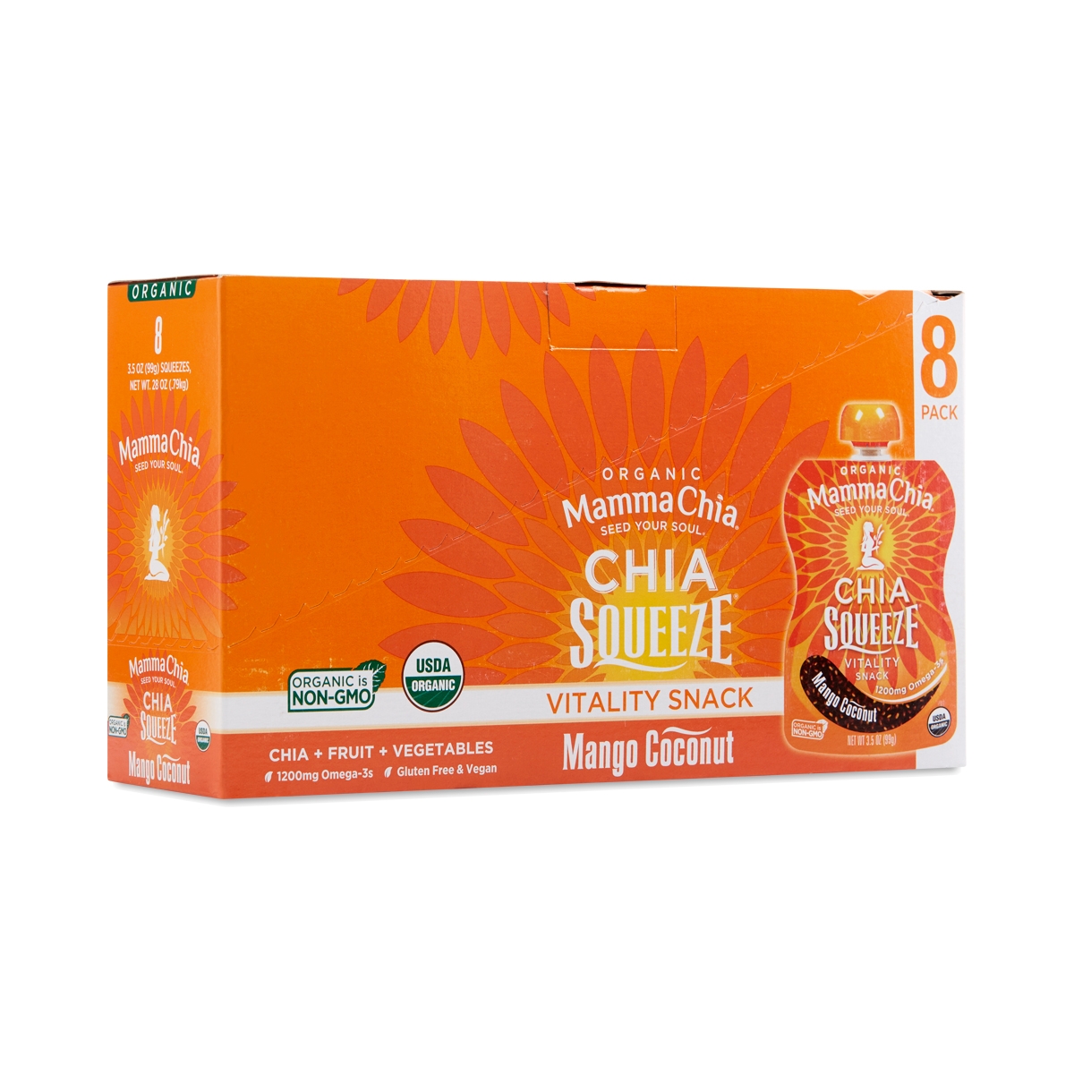 Mamma Chia Chia Squeeze, Mango Coconut | Thrive Market