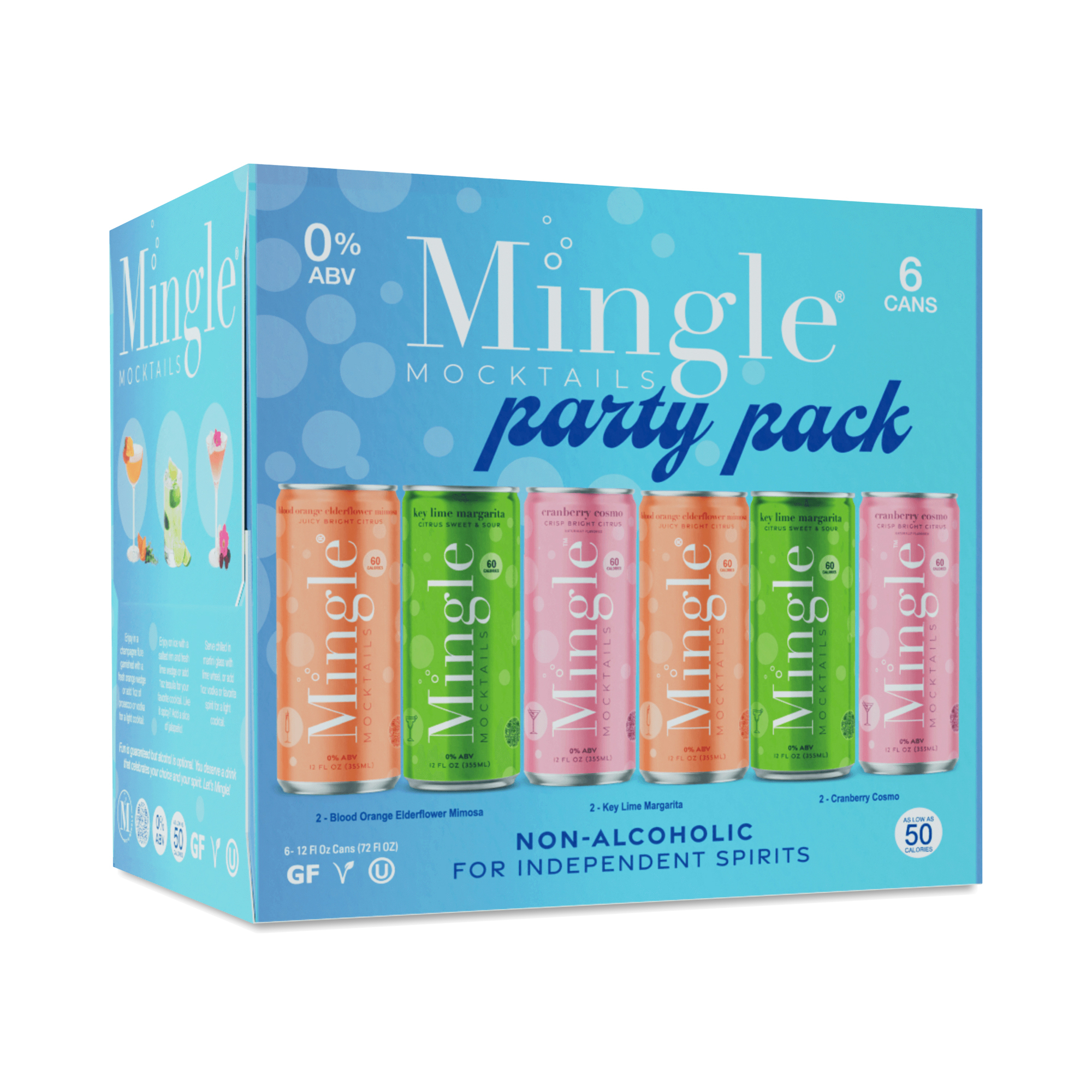 Mingle Mocktail Variety Party Pack | Thrive Market