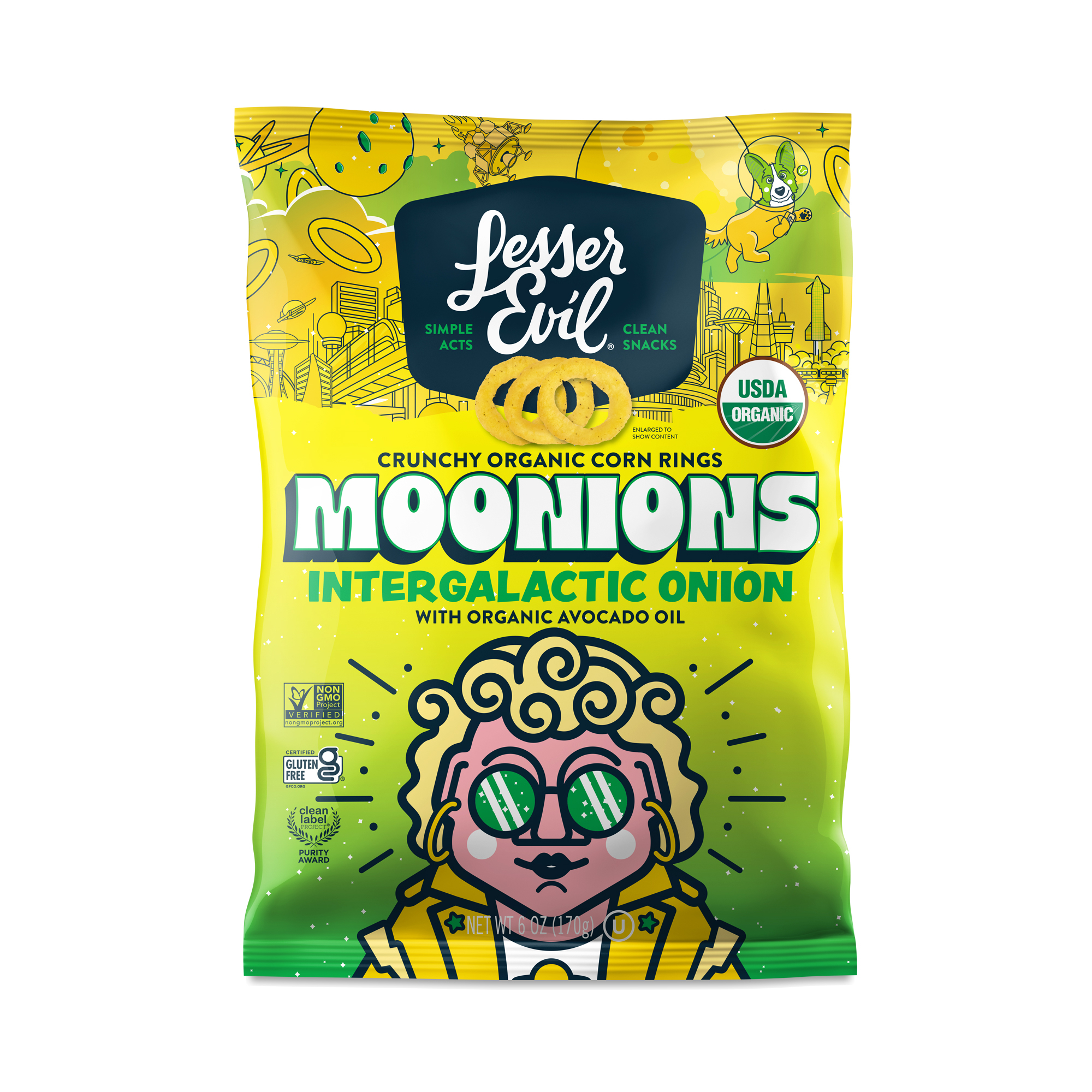 LesserEvil Moonions, Intergalactic Onion | Thrive Market