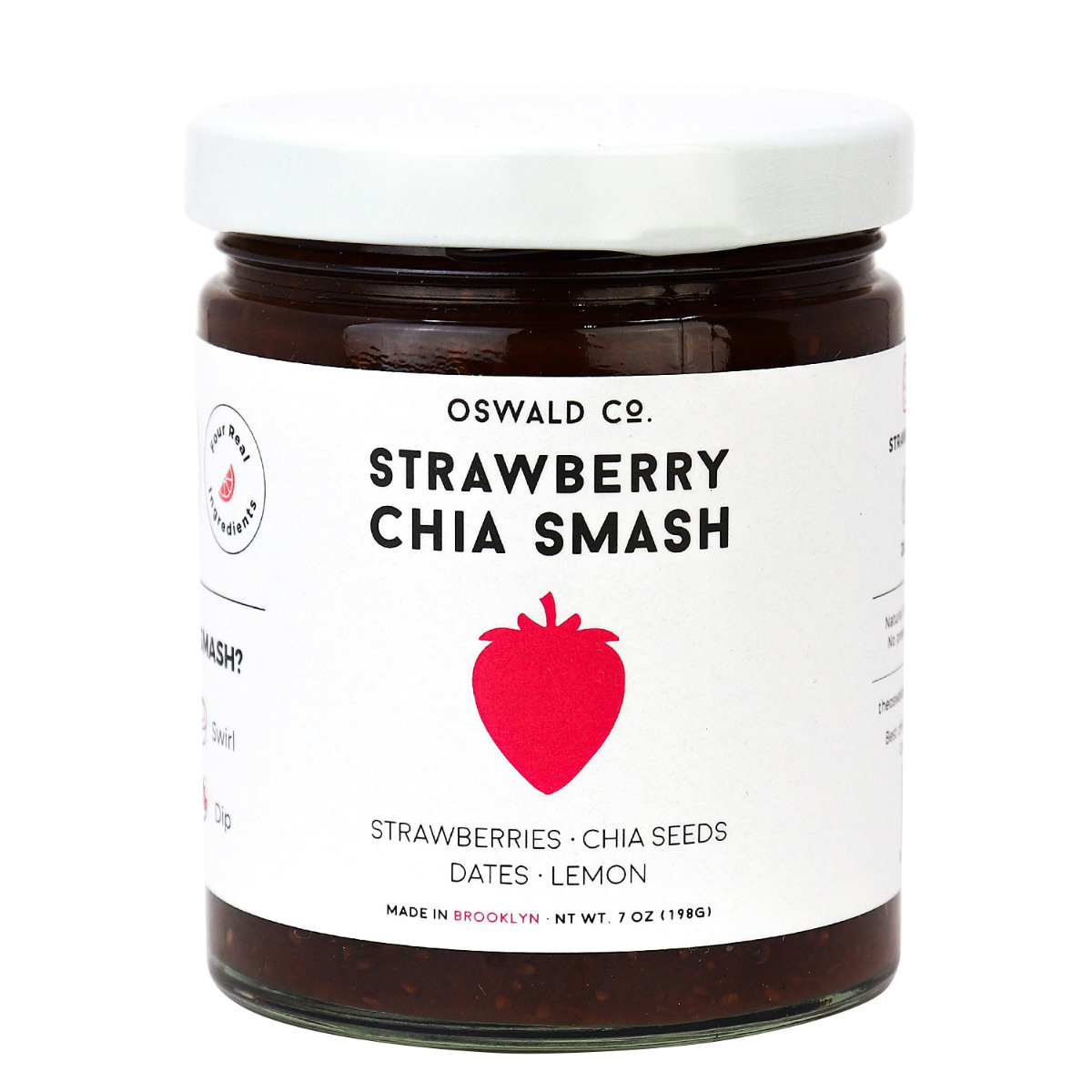 Oswald Co. Chia Smash, Strawberry - Thrive Market