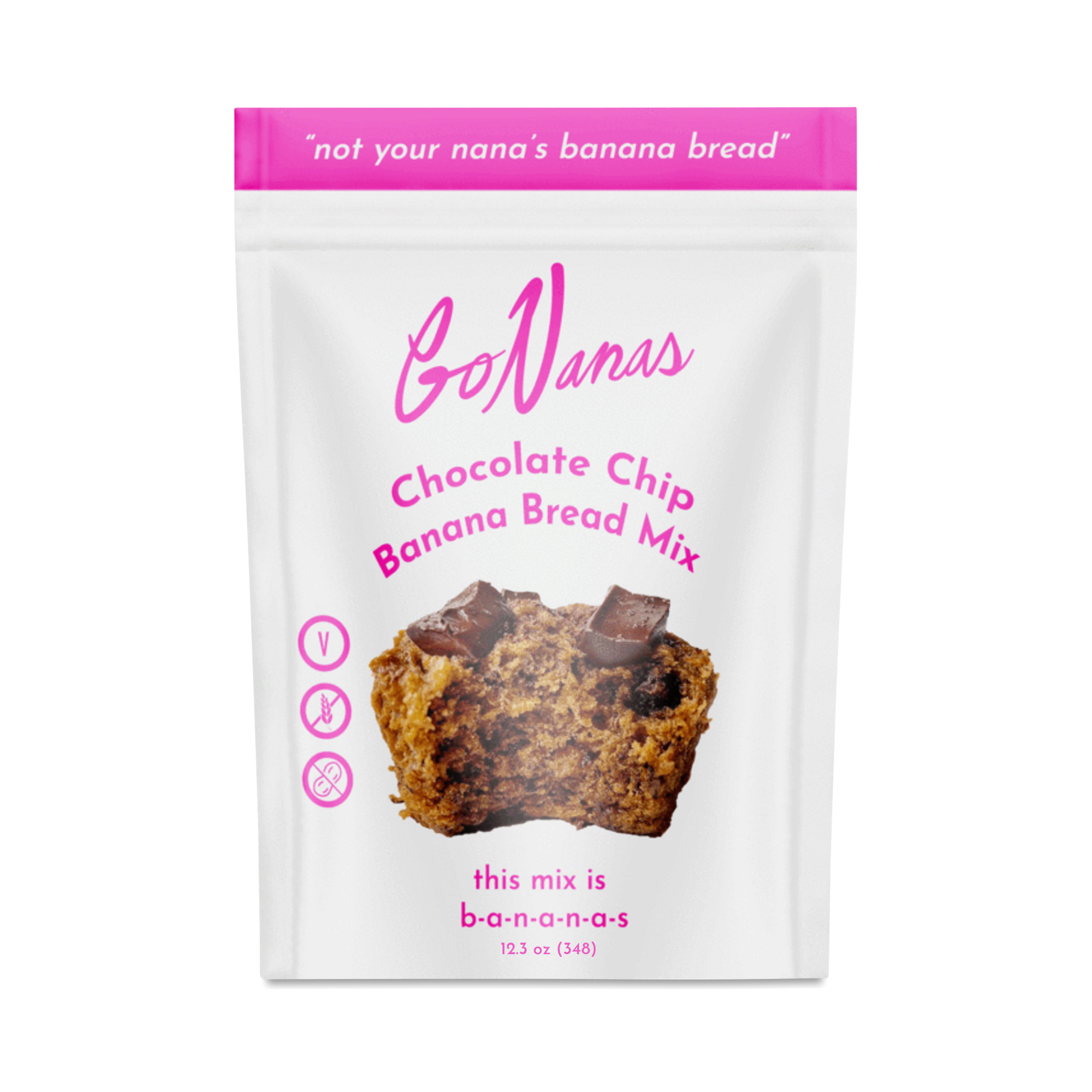 GoNanas Banana Bread Mix, Chocolate Chip | Thrive Market