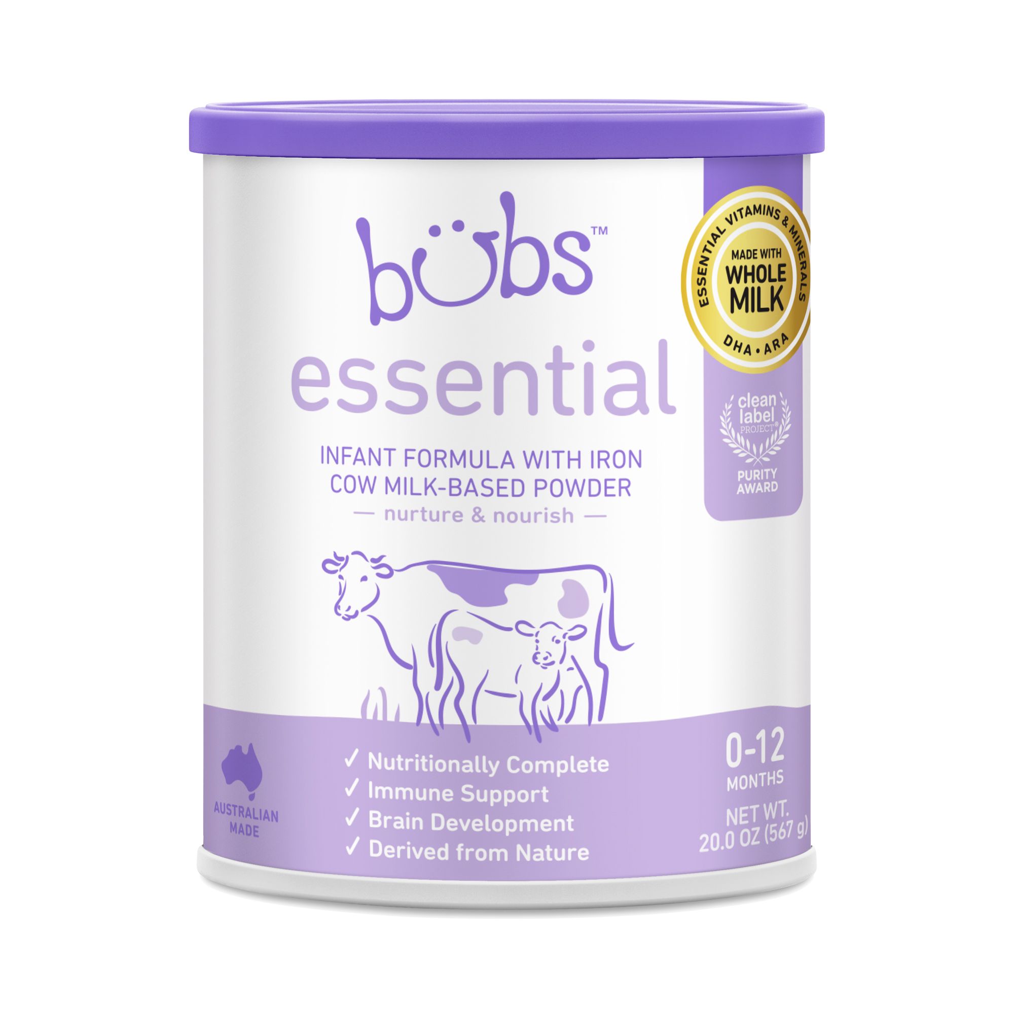 Bubs Essential Infant Formula | Thrive Market