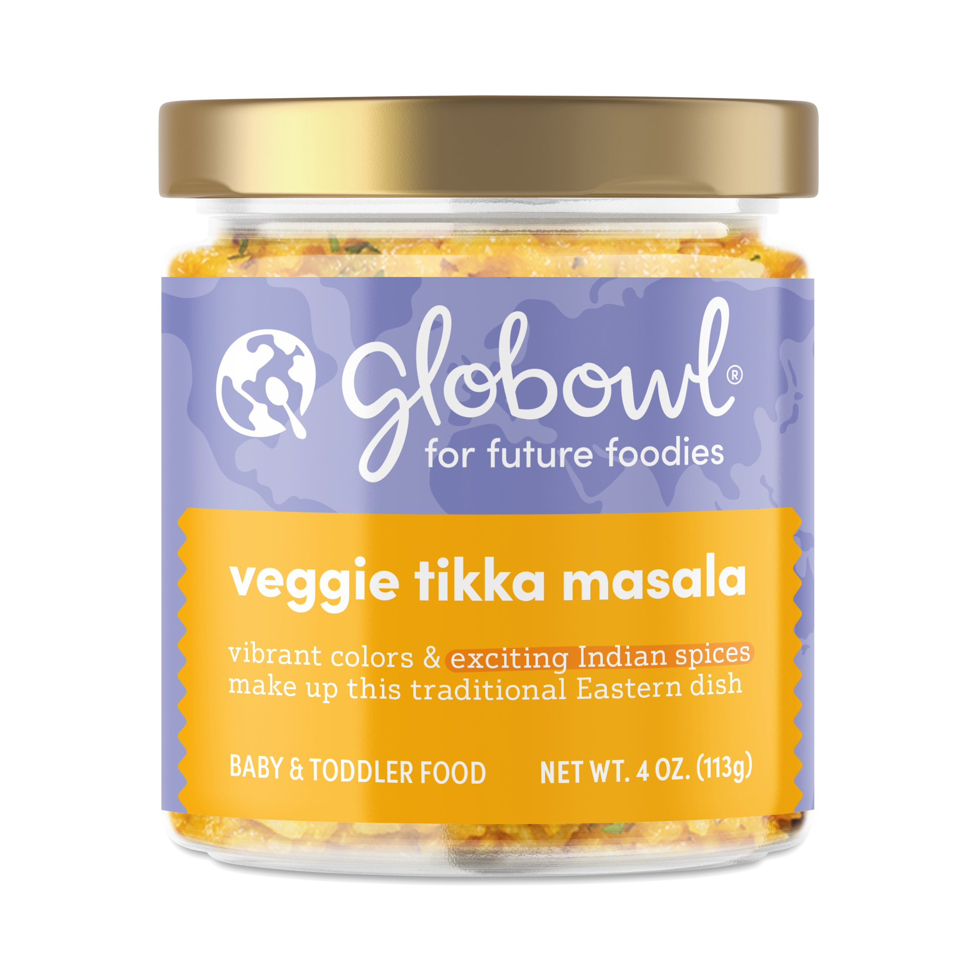 Globowl Veggie Tikka Masala Baby Food | Thrive Market