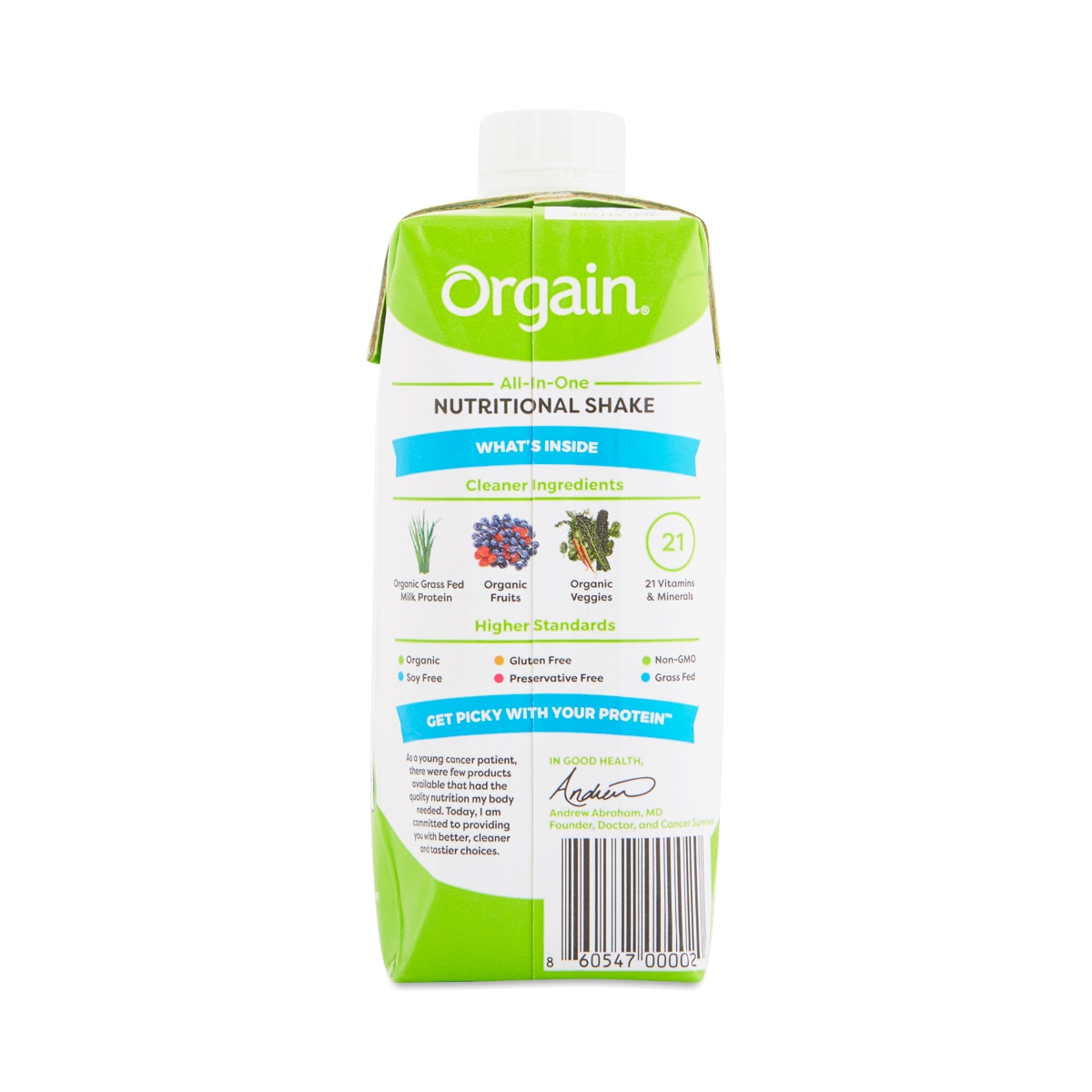 Organic Protein Shake, Vanilla by Orgain | Thrive Market