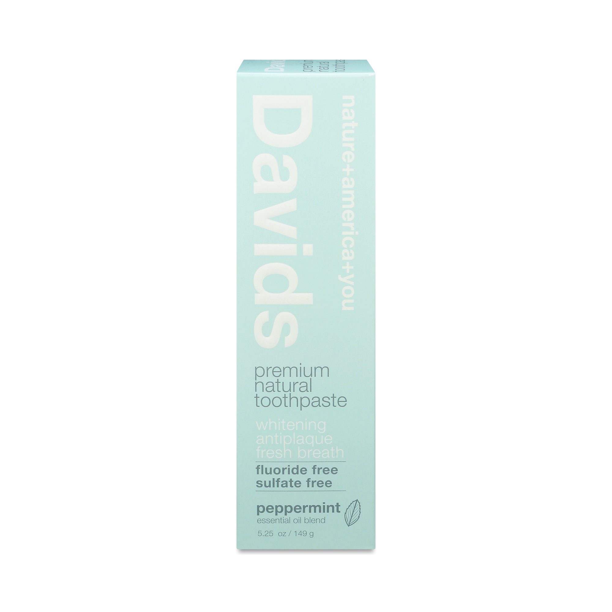 Davids Premium Toothpaste, Peppermint | Thrive Market