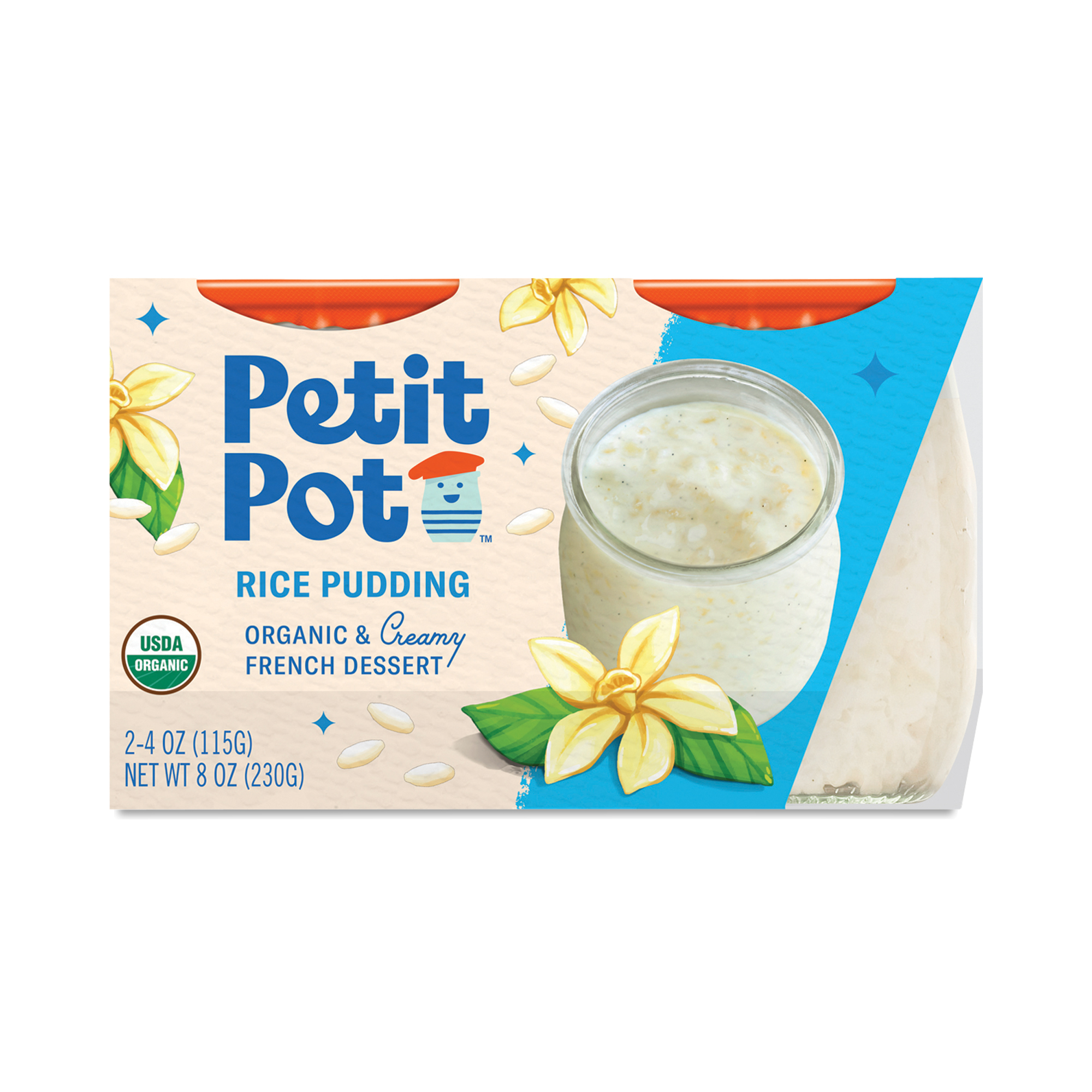 Petit Pot French Dessert, Rice Pudding, Vanilla | Thrive Market