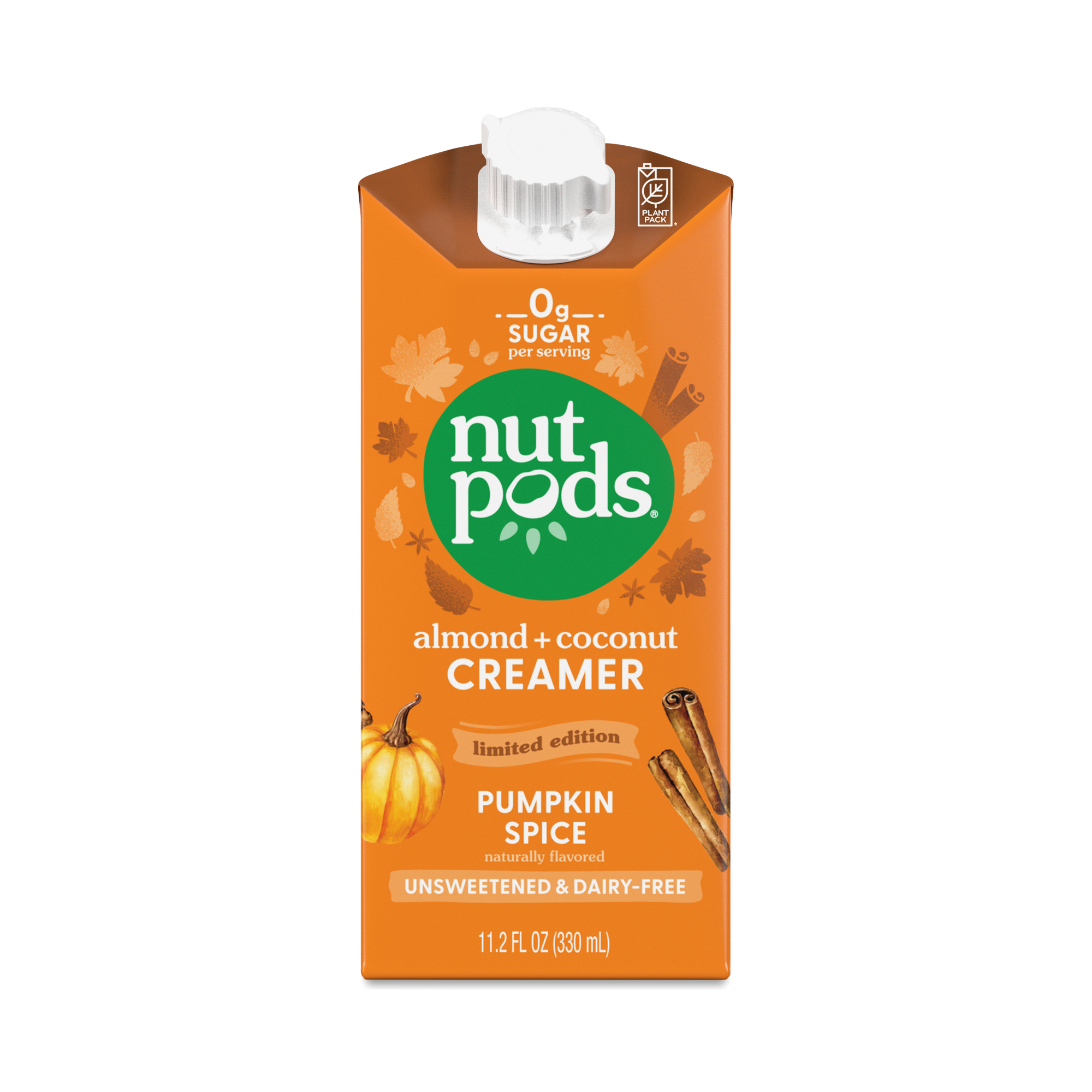 Nutpods Almond & Coconut Creamer, Pumpkin Spice | Thrive Market