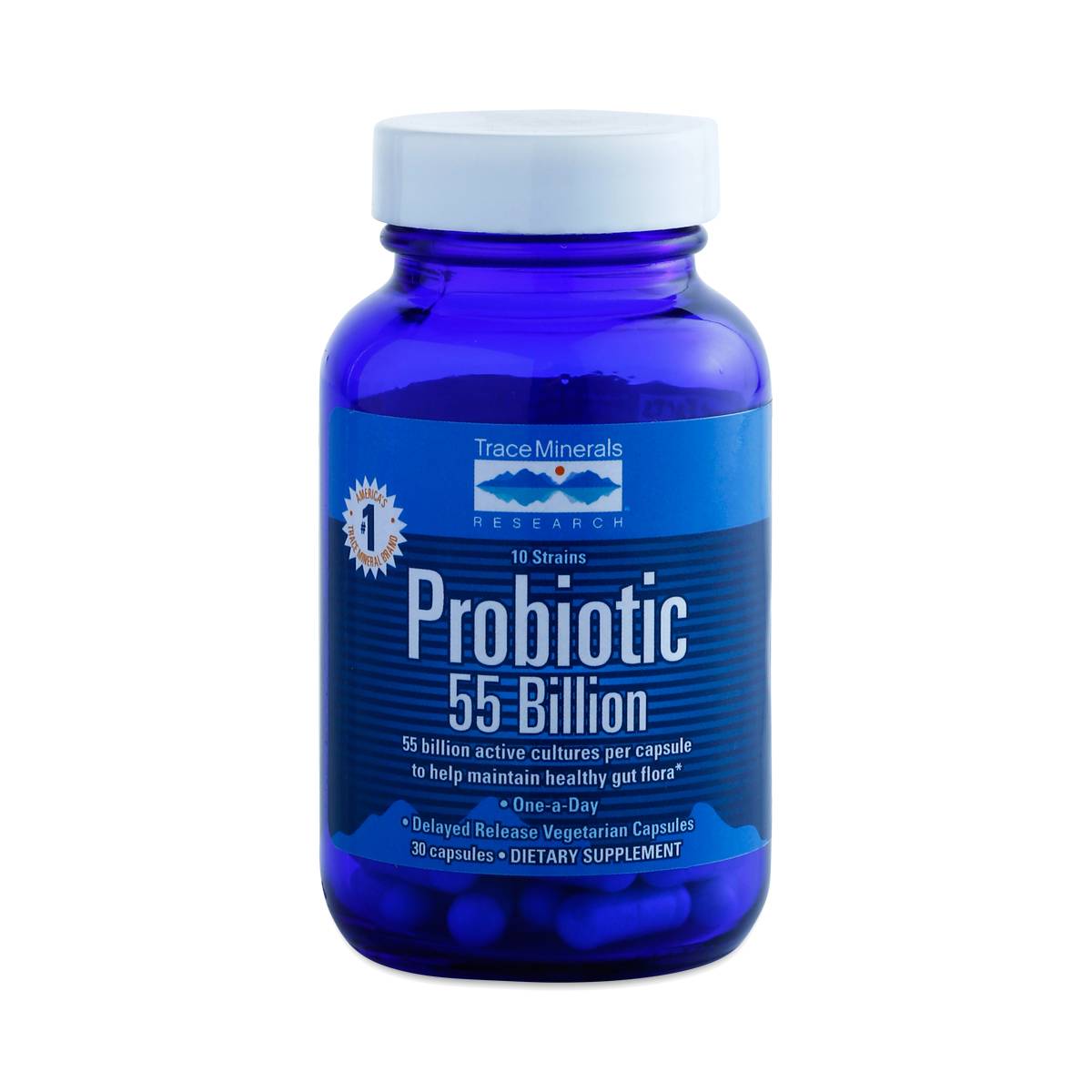 Trace Minerals Probiotic 55 Billion - Thrive Market