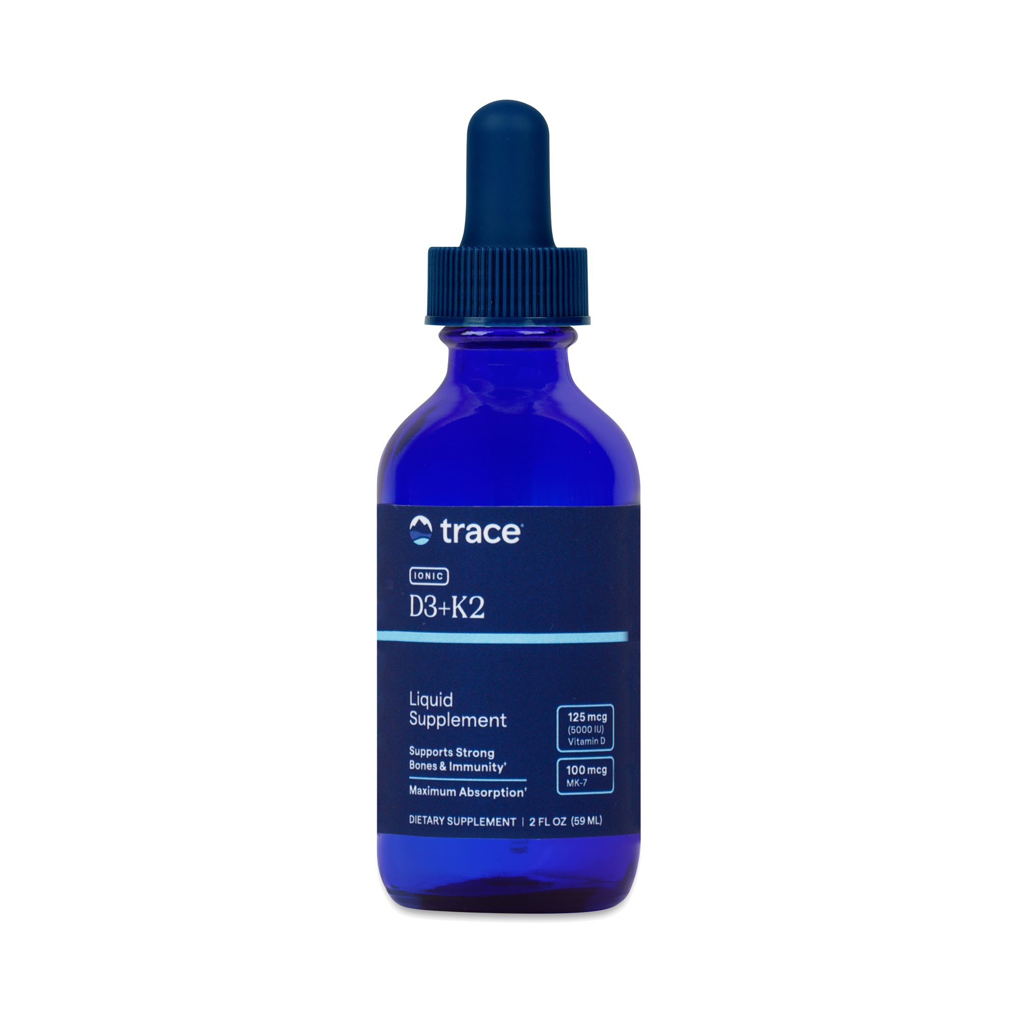 Trace Liquid Ionic D3 & K2 | Thrive Market