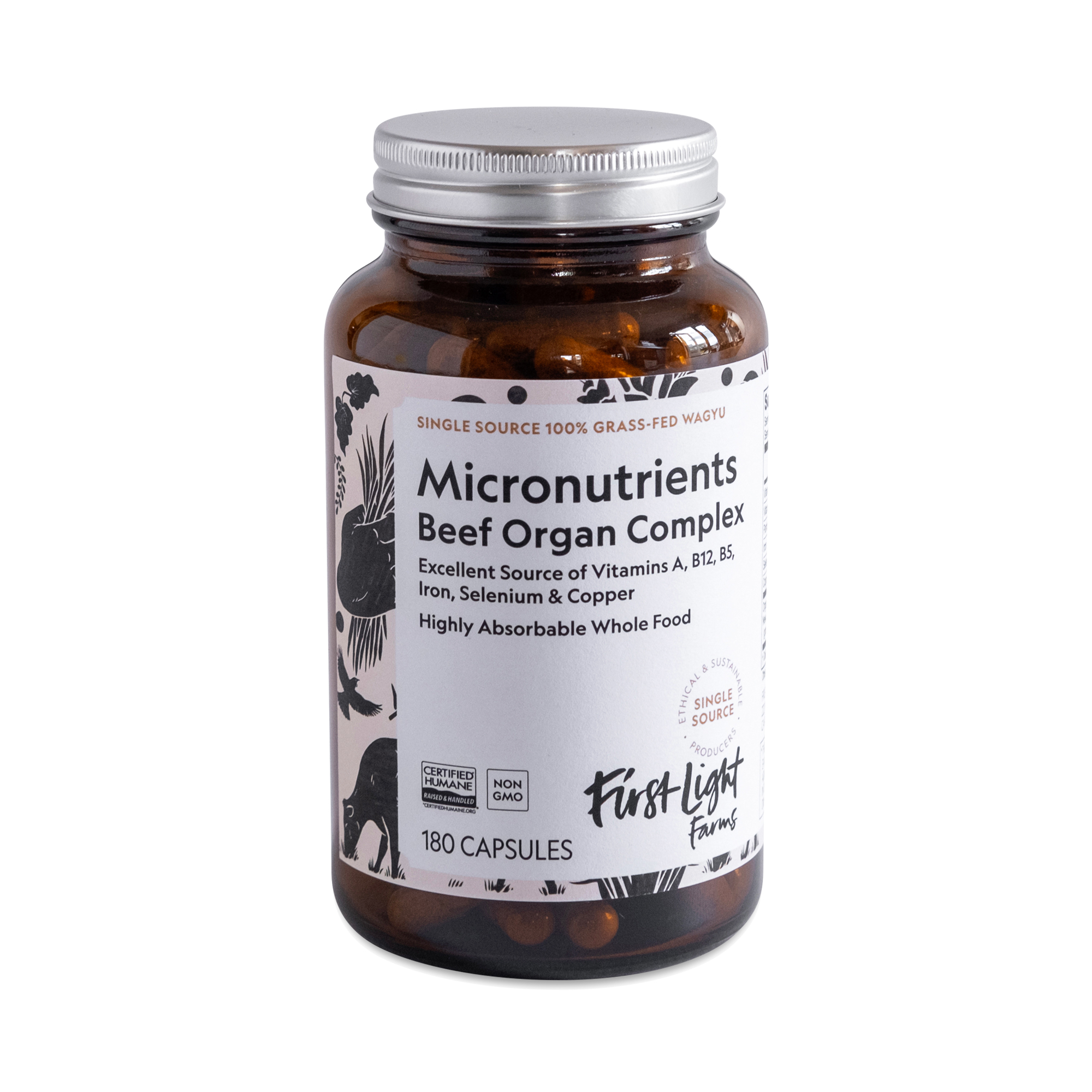 First Light Micronutrients Beef Organ Complex | Thrive Market