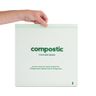 Compostic Compostable Gallon-Sized Freezer Seal Top Bags | Thrive Market