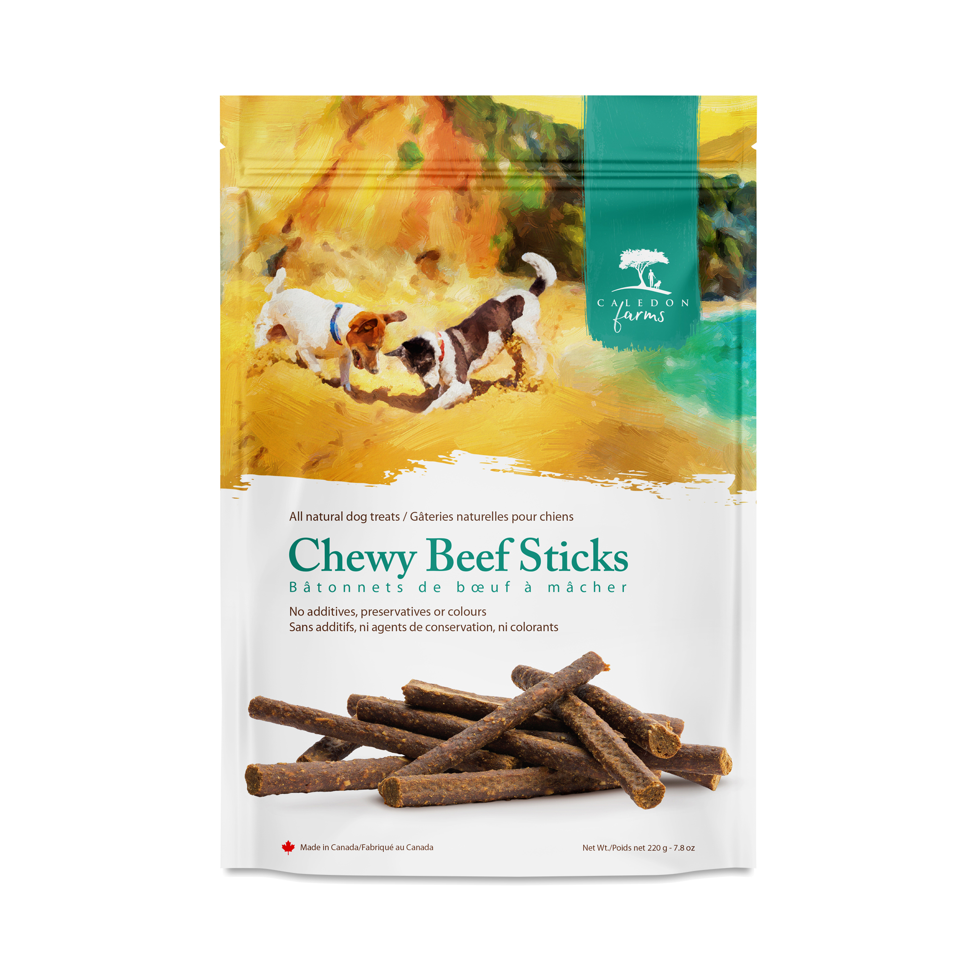 Caledon Farms Chewy Beef Sticks Dog Treats | Thrive Market