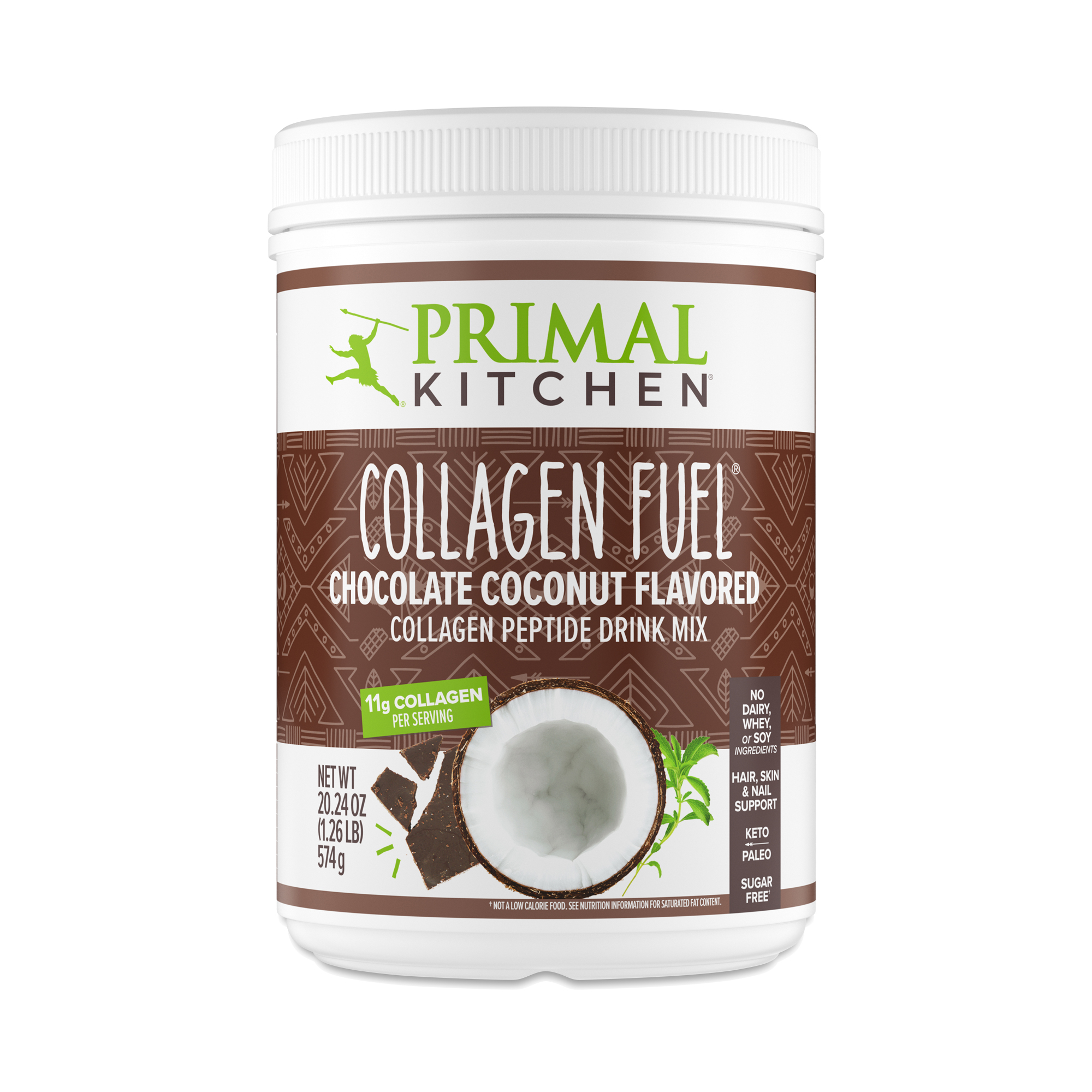 Primal Kitchen Coconut Collagen Fuel, Chocolate | Thrive Market