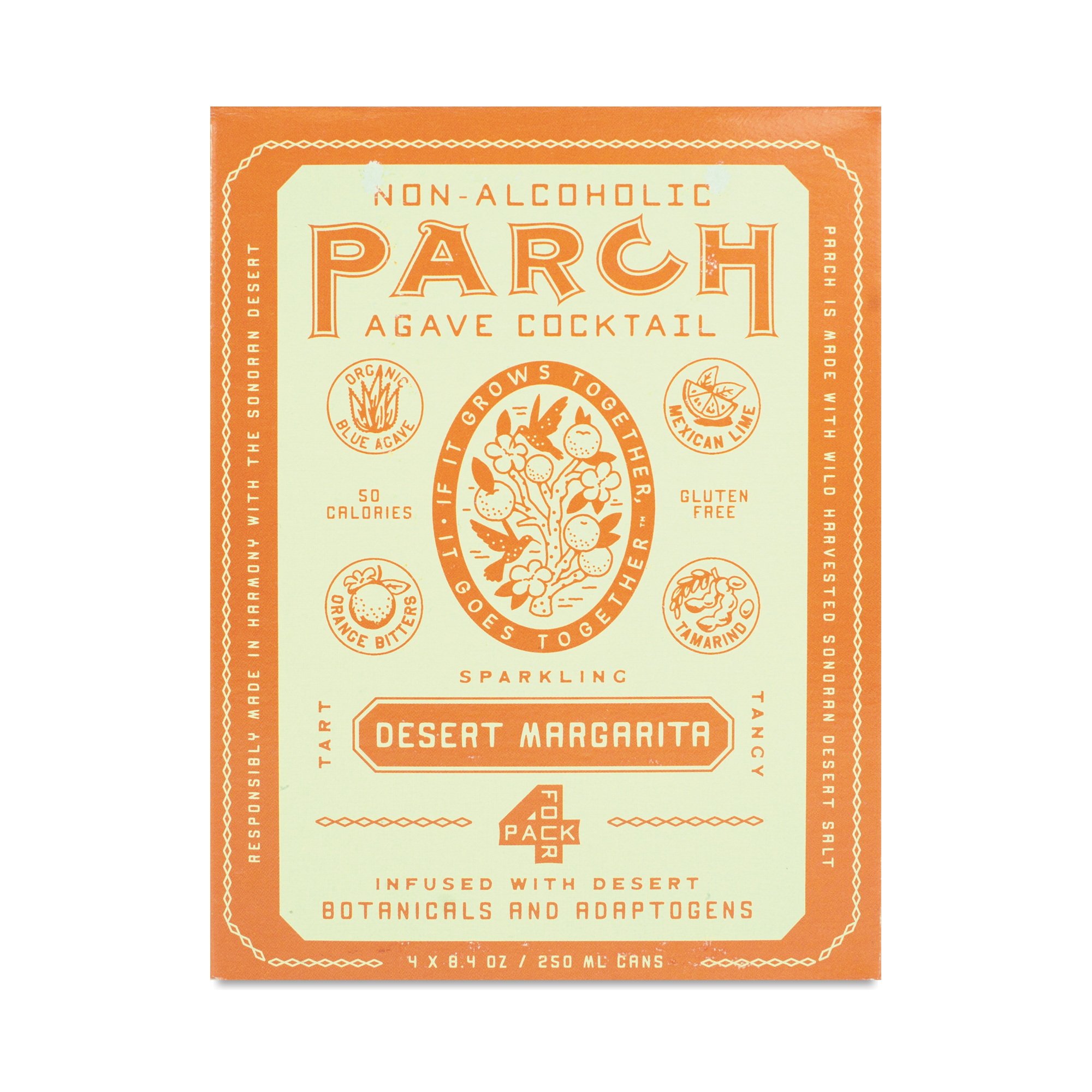 Parch Non-Alcoholic Agave Cocktail, Desert Margarita | Thrive Market