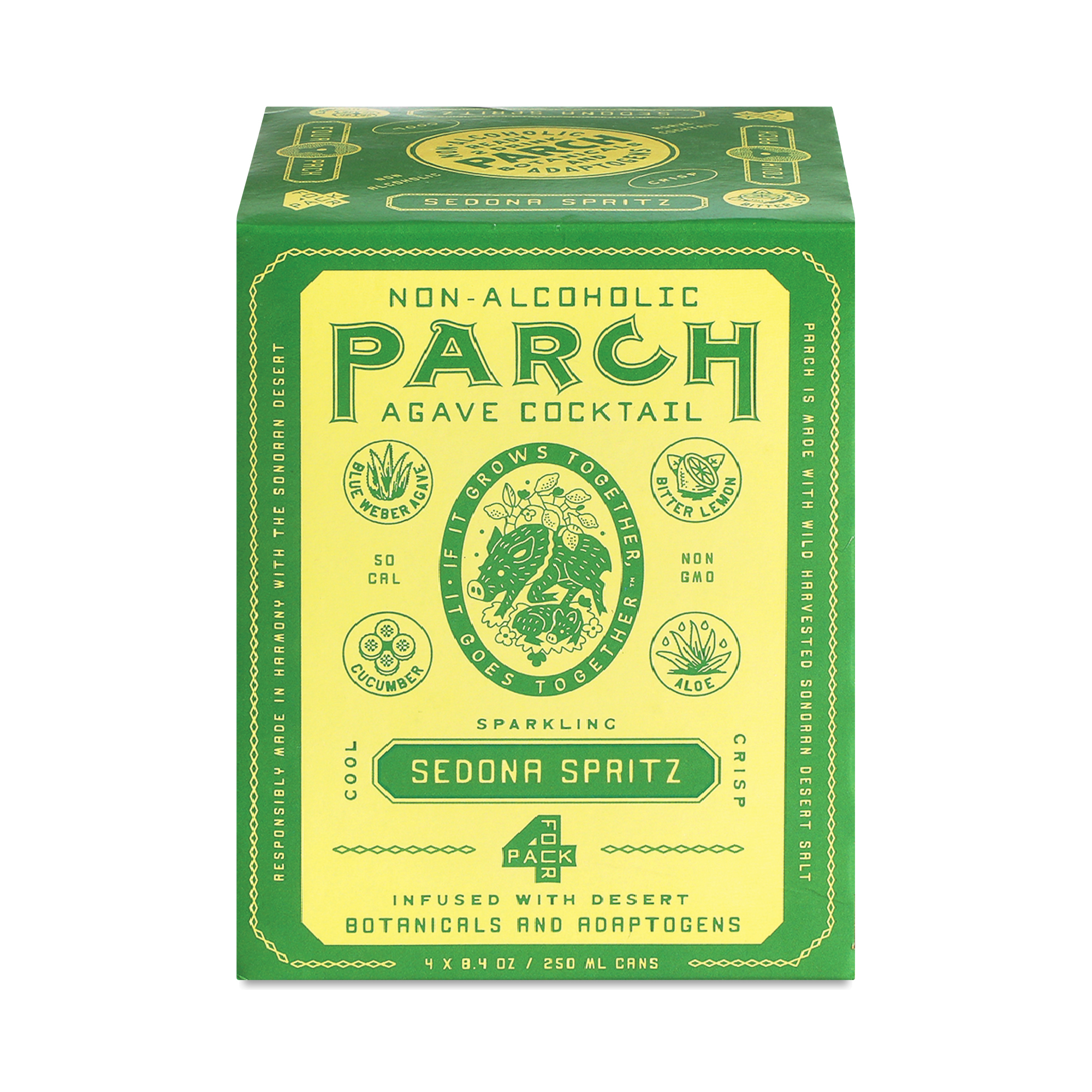 Parch Non-Alcoholic Agave Cocktail, Sedona Spritz | Thrive Market