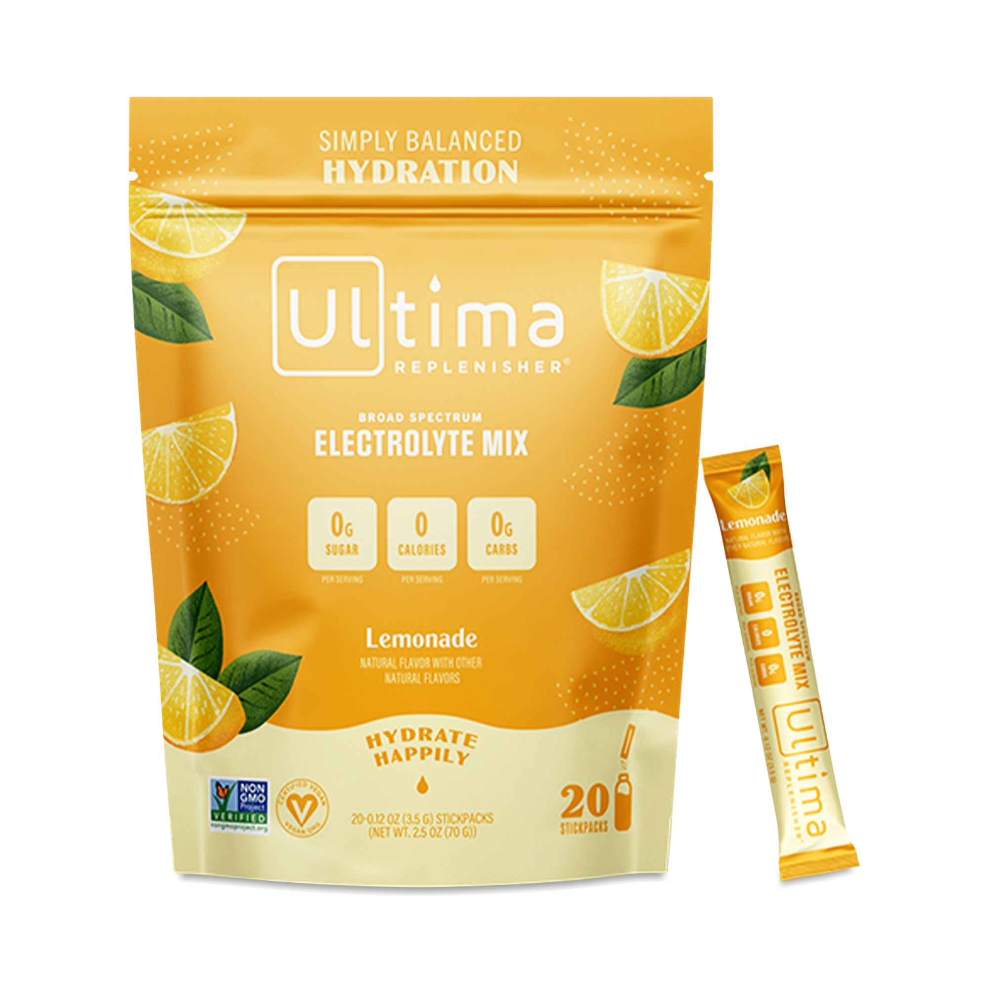 Ultima Replenisher Electrolyte Powder, Lemonade | Thrive Market