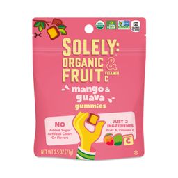 Solely Organic Fruit Gummies, Mango & Guava | Thrive Market