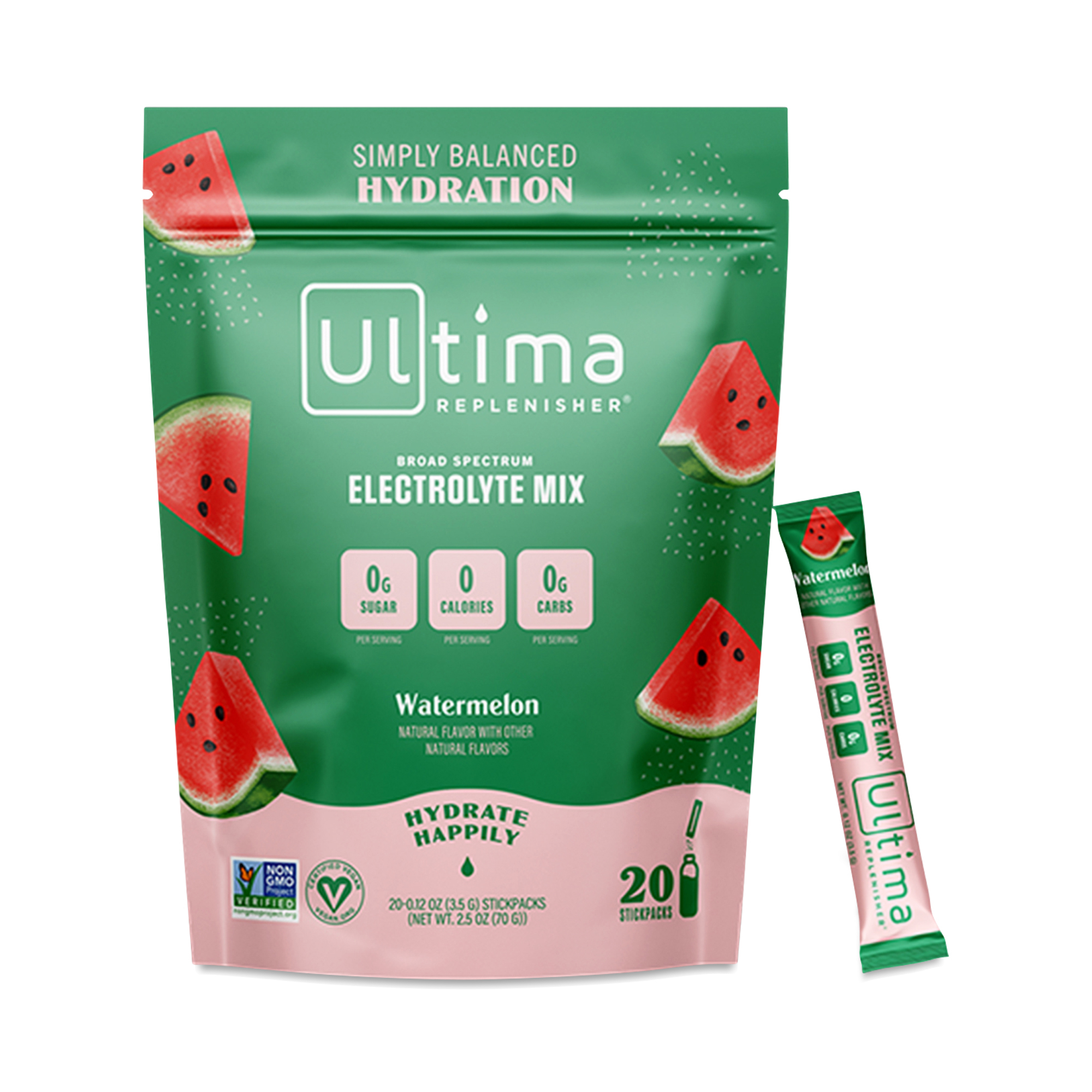 Ultima Replenisher Electrolyte Powder, Watermelon | Thrive Market