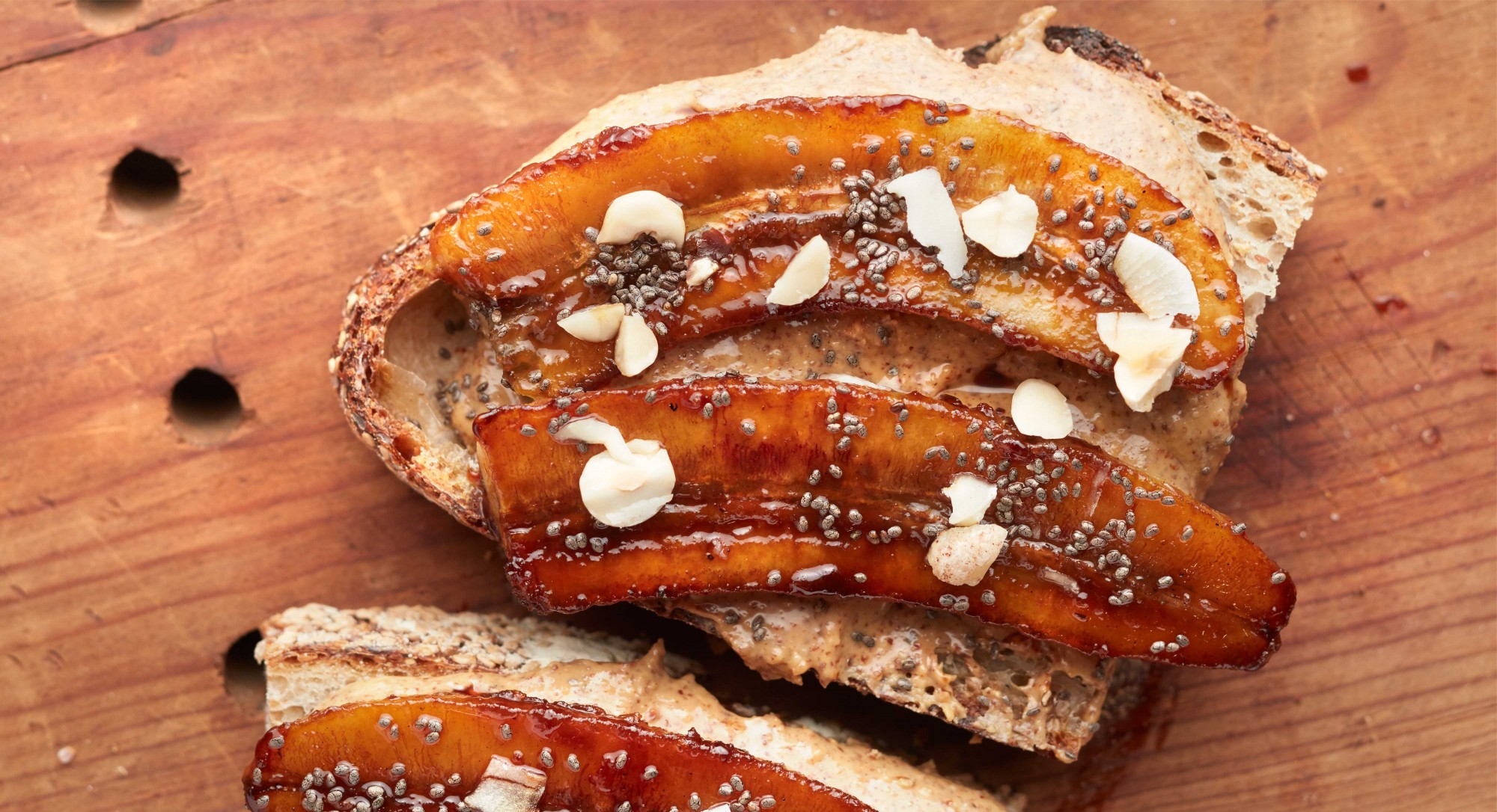 Caramelized Banana Toast Recipe - Thrive Market