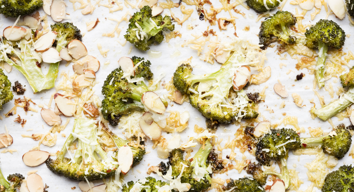 Garlic Parmesan Roasted Broccoli Recipe Thrive Market
