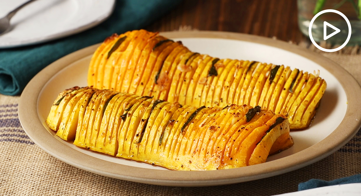 Hasselback Squash Recipe | Thrive Market