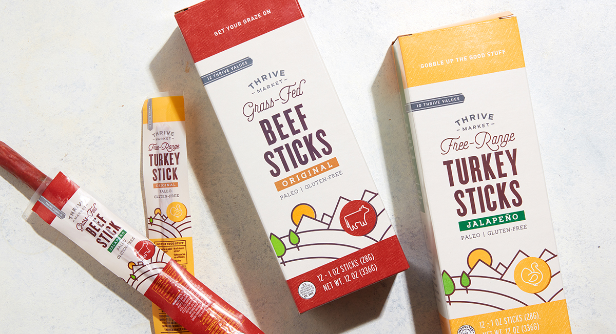 A Better Way to Snack: Discover Thrive Market Beef and Turkey Sticks ...