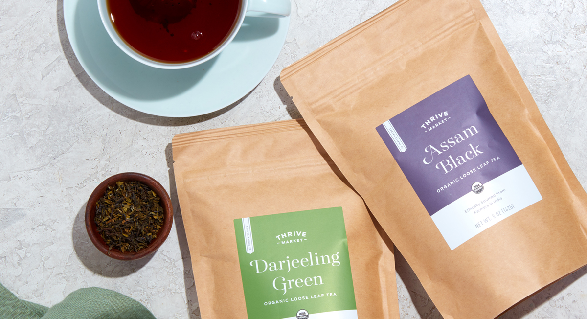 Steeped in Goodness: Meet Thrive Market Organic Loose Leaf Teas ...