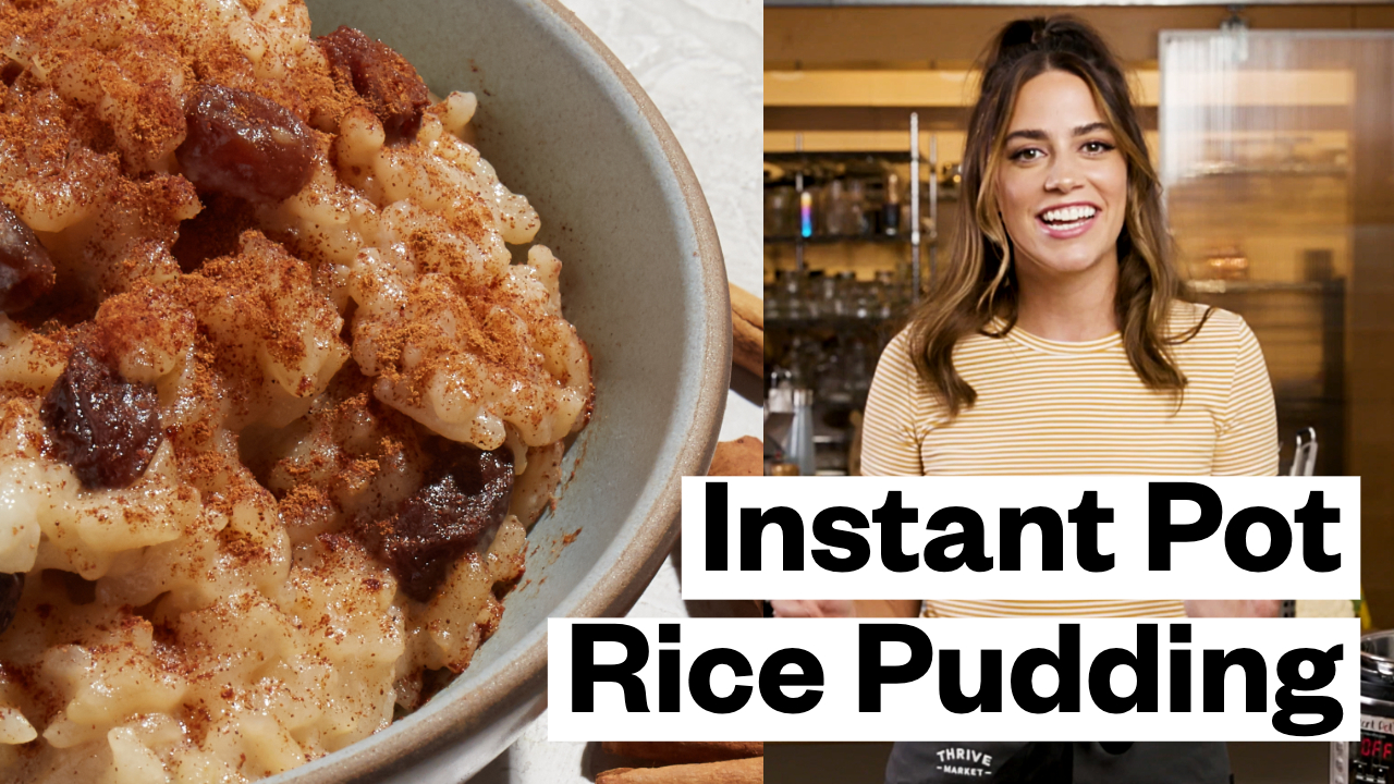 Creamy Instant Pot Rice Pudding for Vegan and Gluten-Free Diets ...
