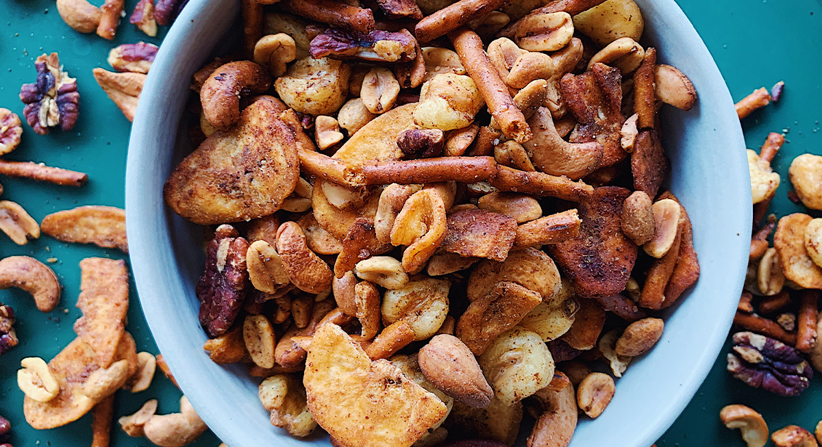 A Spicy and Savory Snack Mix Recipe from Dadaeats | Thrive Market