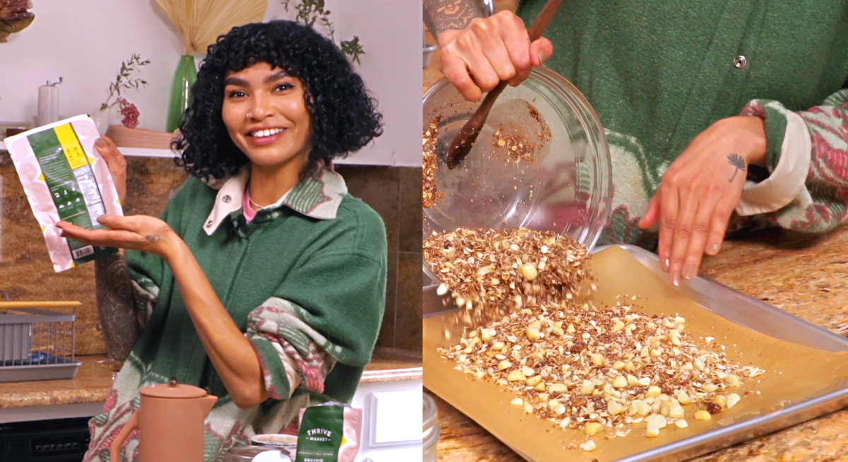 Sophia Roe’s Recipe for Coconut, Macadamia & Quinoa Granola | Thrive Market