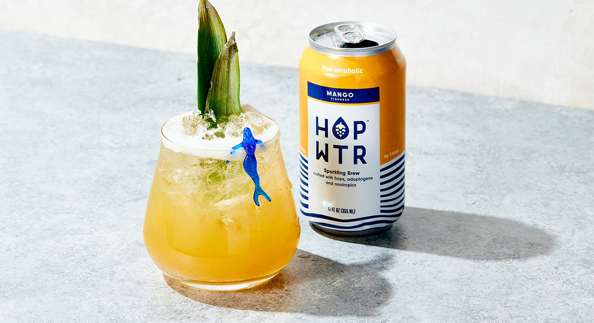 Dry January Tips and Mocktail Recipes from HOP WTR | Thrive Market