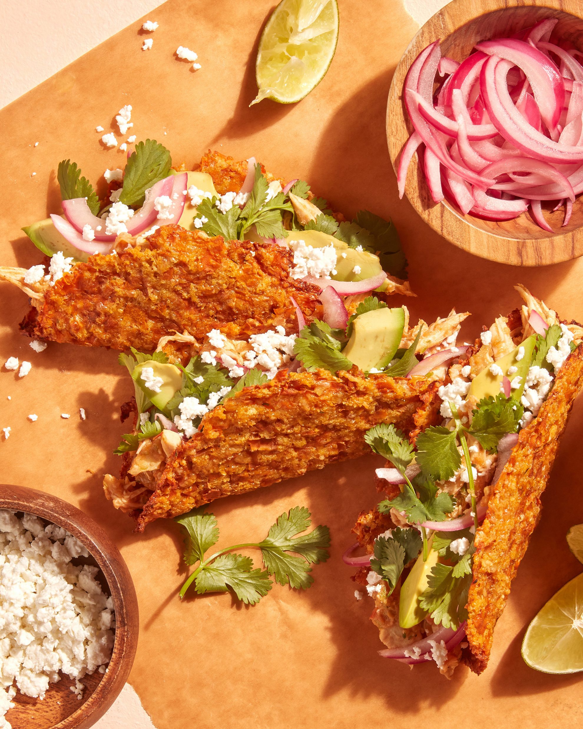 Low-Waste Pulled Chicken Tacos Recipe | Thrive Market