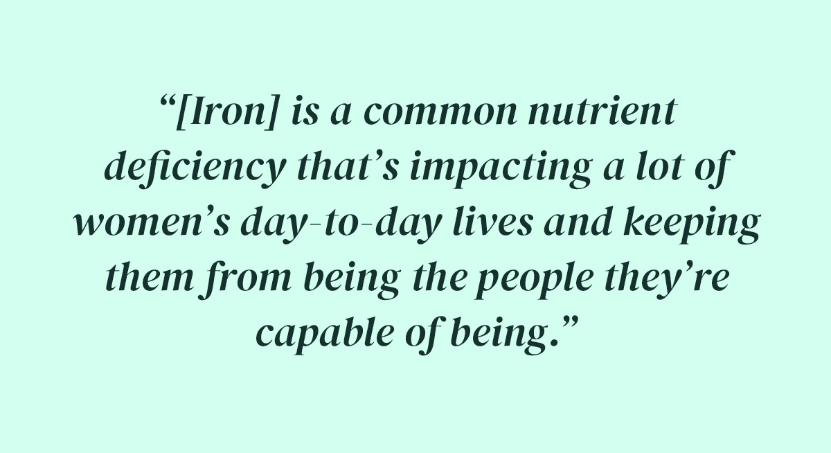 Iron Deficiency in Women | Thrive Market